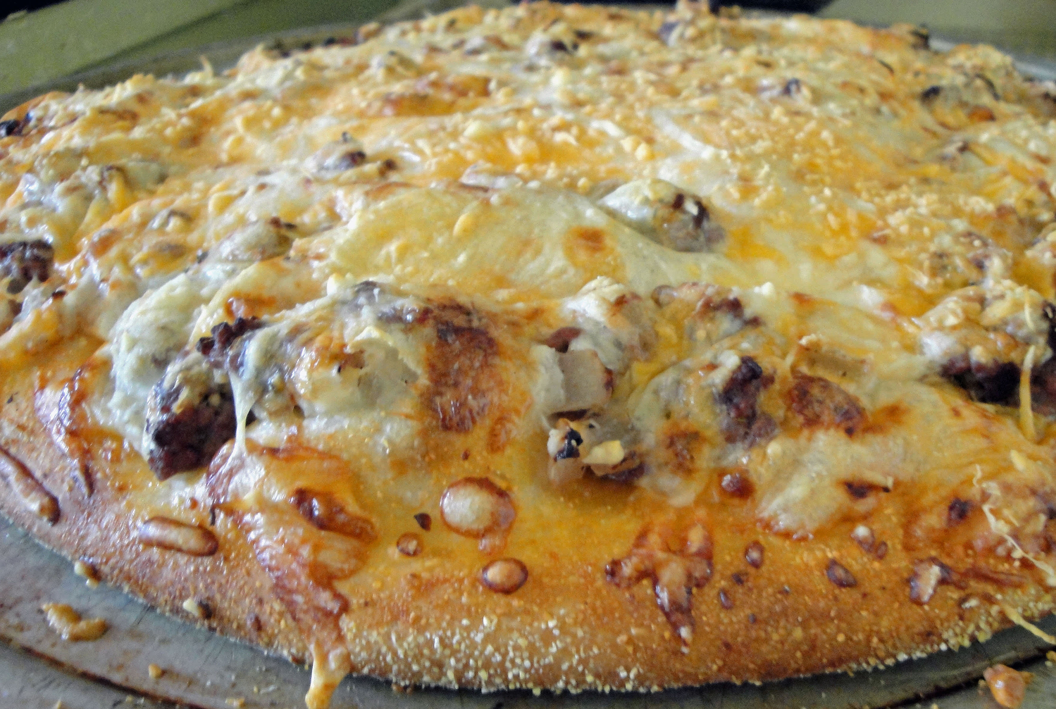 Ground Beef Pizza Recipe - Food.com