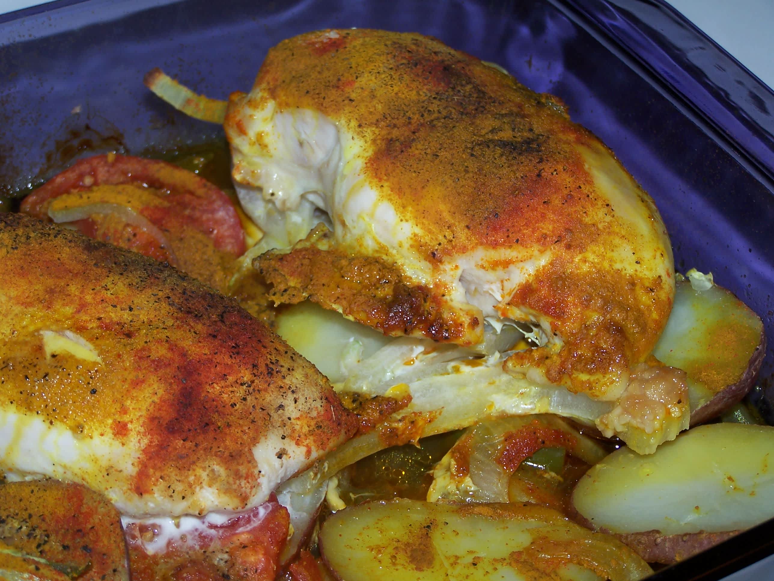 Roasted Sephardic (Yemenite) Chicken With Potatoes Recipe - Food.com