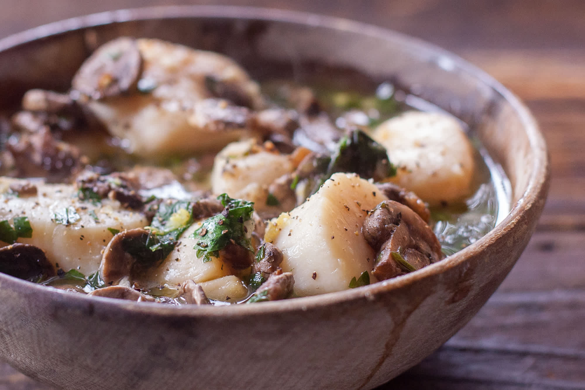 Grilled Scallops and Mushrooms in Foil Packets Recipe - Food.com