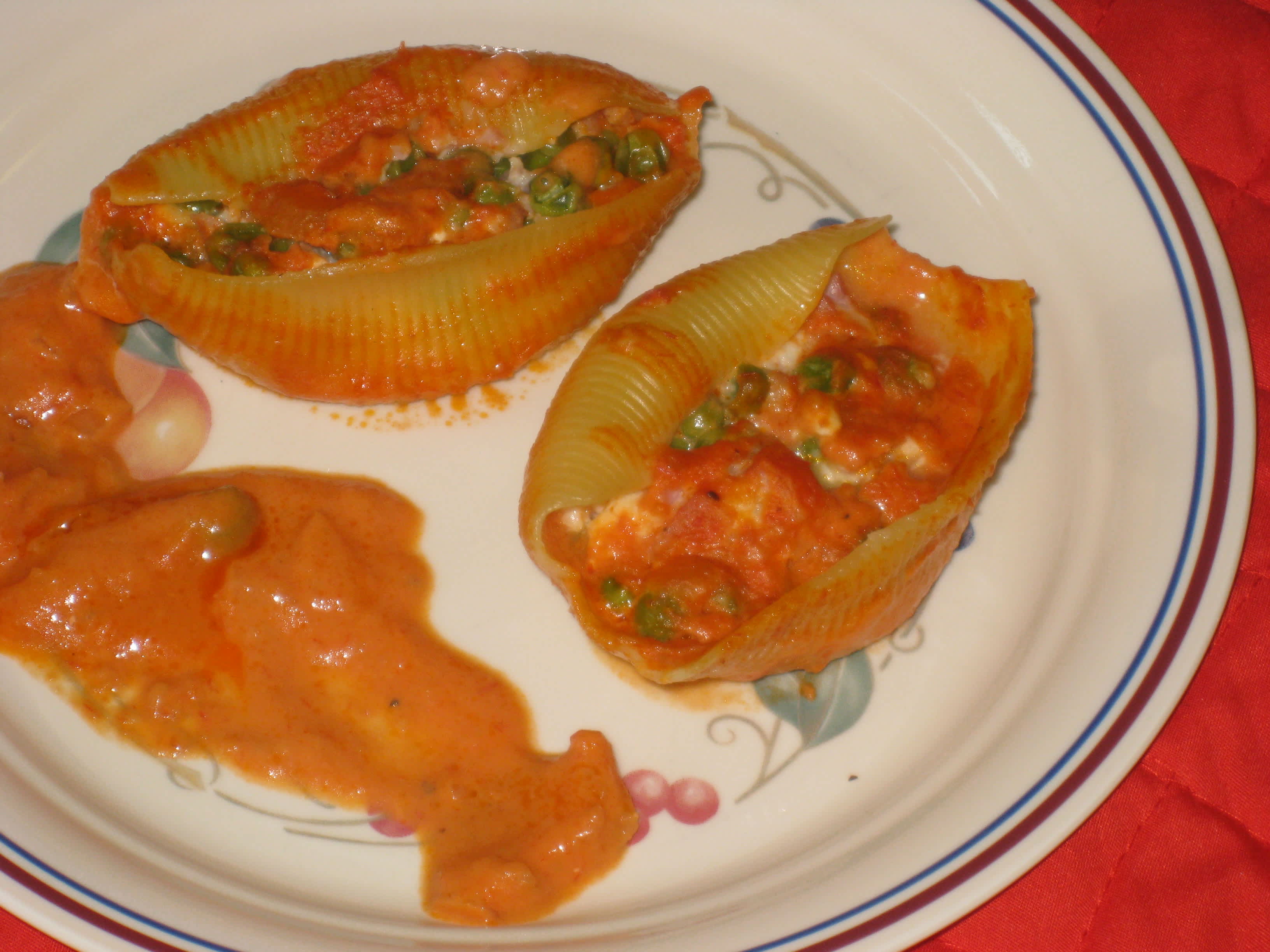 Stuffed Shells With Prosciutto and Peas Recipe - Food.com