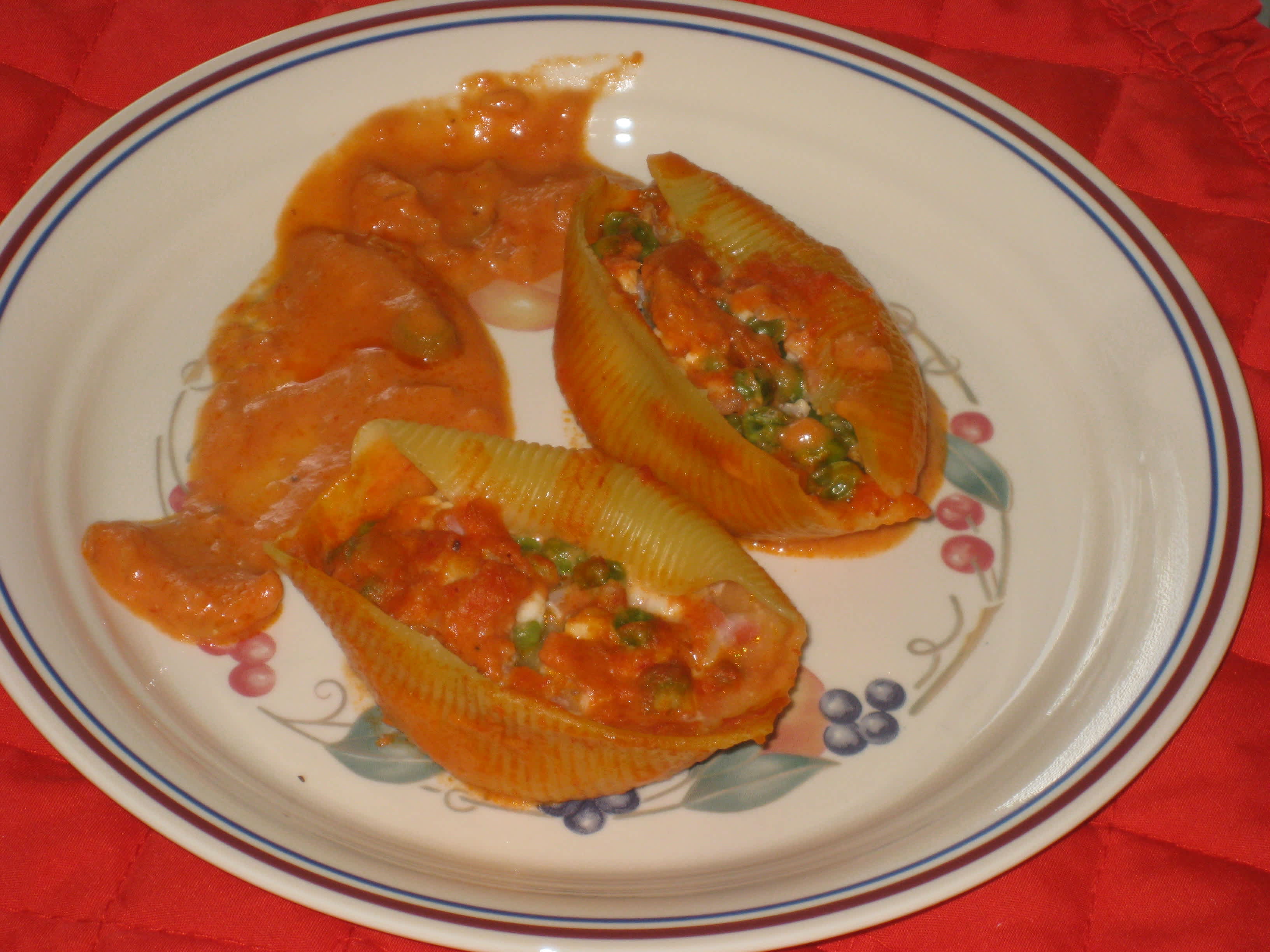 Stuffed Shells With Prosciutto and Peas Recipe - Food.com