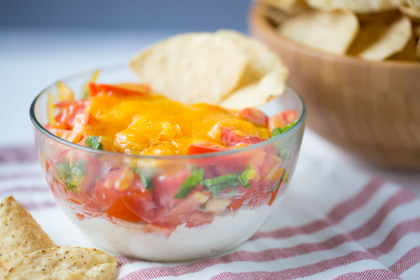 Creamy, Salsa Dip (3 Ingredients, 3 Minutes!) Recipe - Food.com
