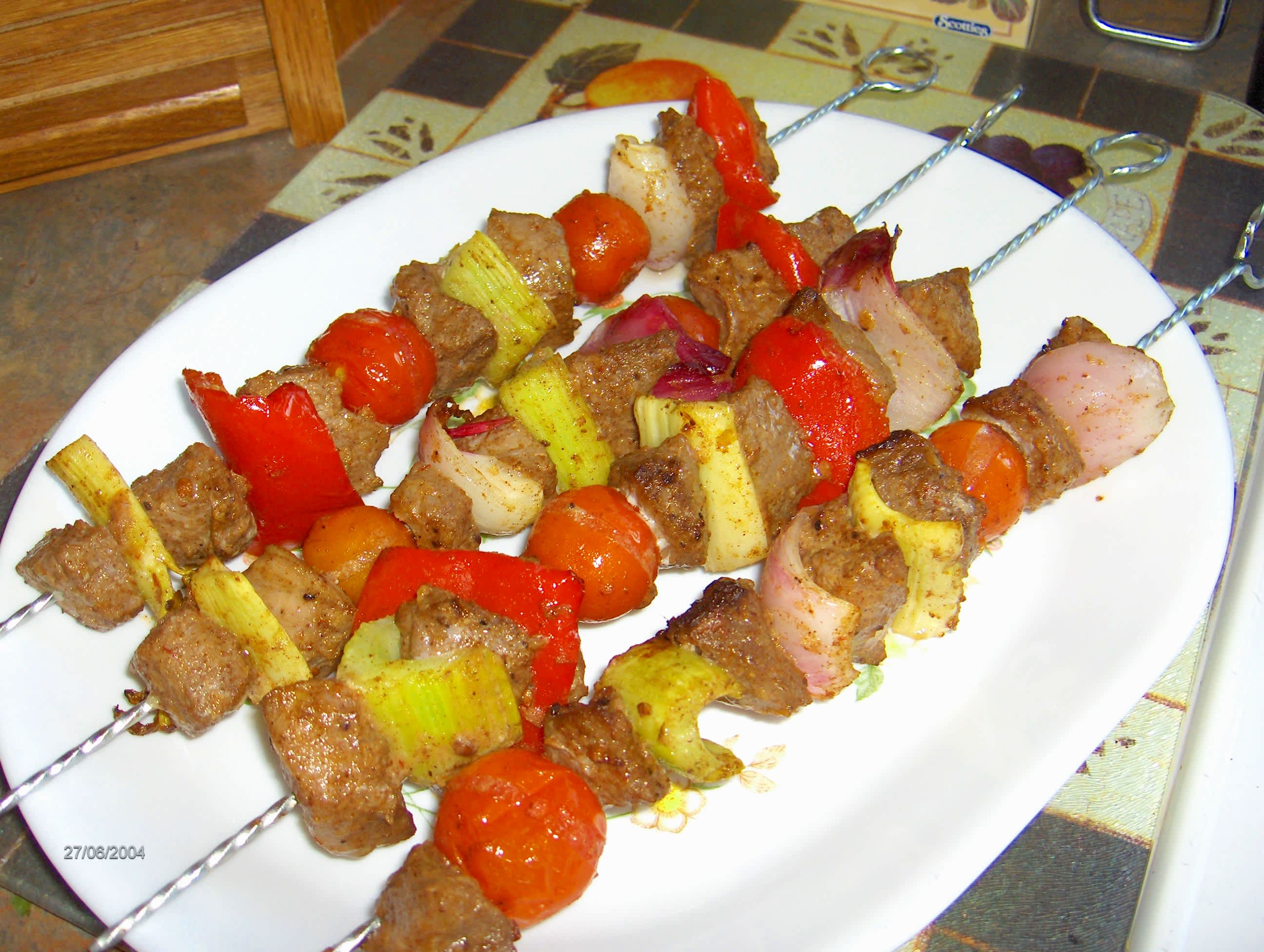 BBQ Caribbean Beef Kabobs Recipe - Food.com