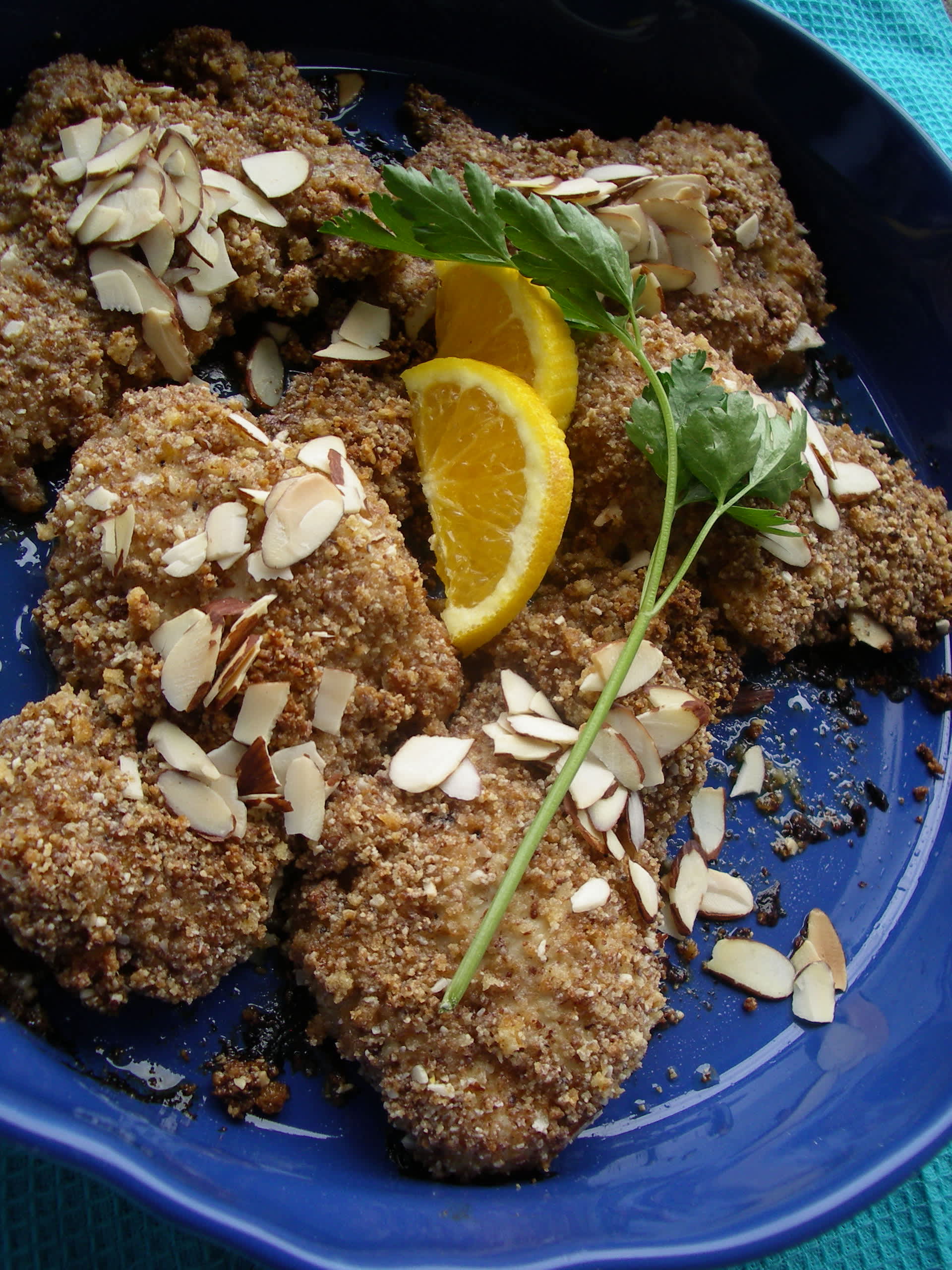 Almond-Crusted Catalan Chicken Recipe - Food.com
