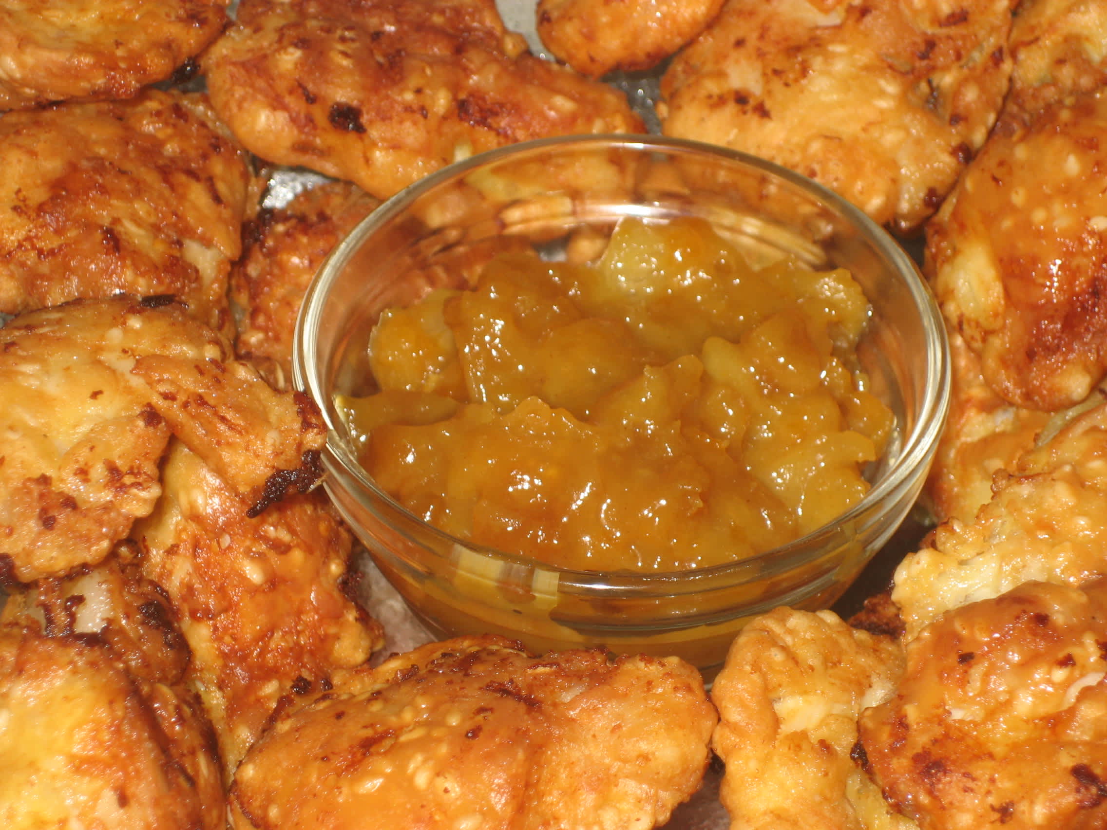 Sesame Chicken Nuggets With Sweet Sauce Recipe - Food.com