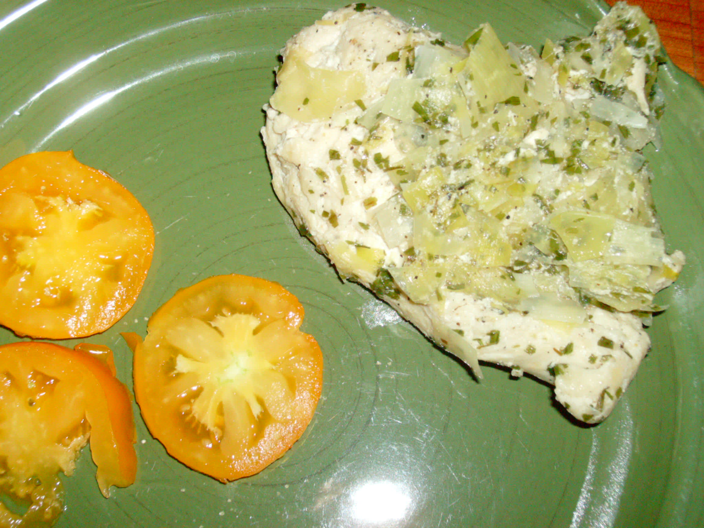 Jerry Traunfeld's Tarragon Chicken Breast With Buttery Leeks Recipe ...