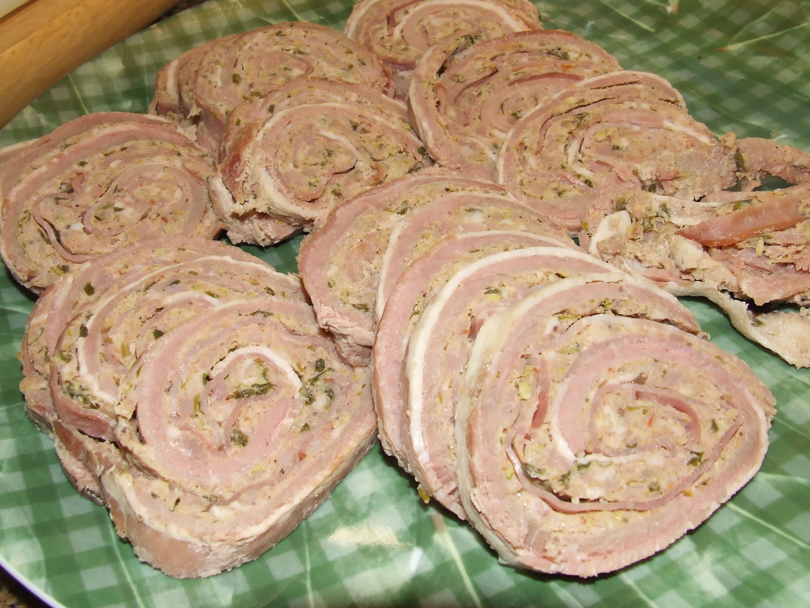 Veal or Chicken Ham and Sausage Bundle ( Feuilleton De Veau) Recipe ...