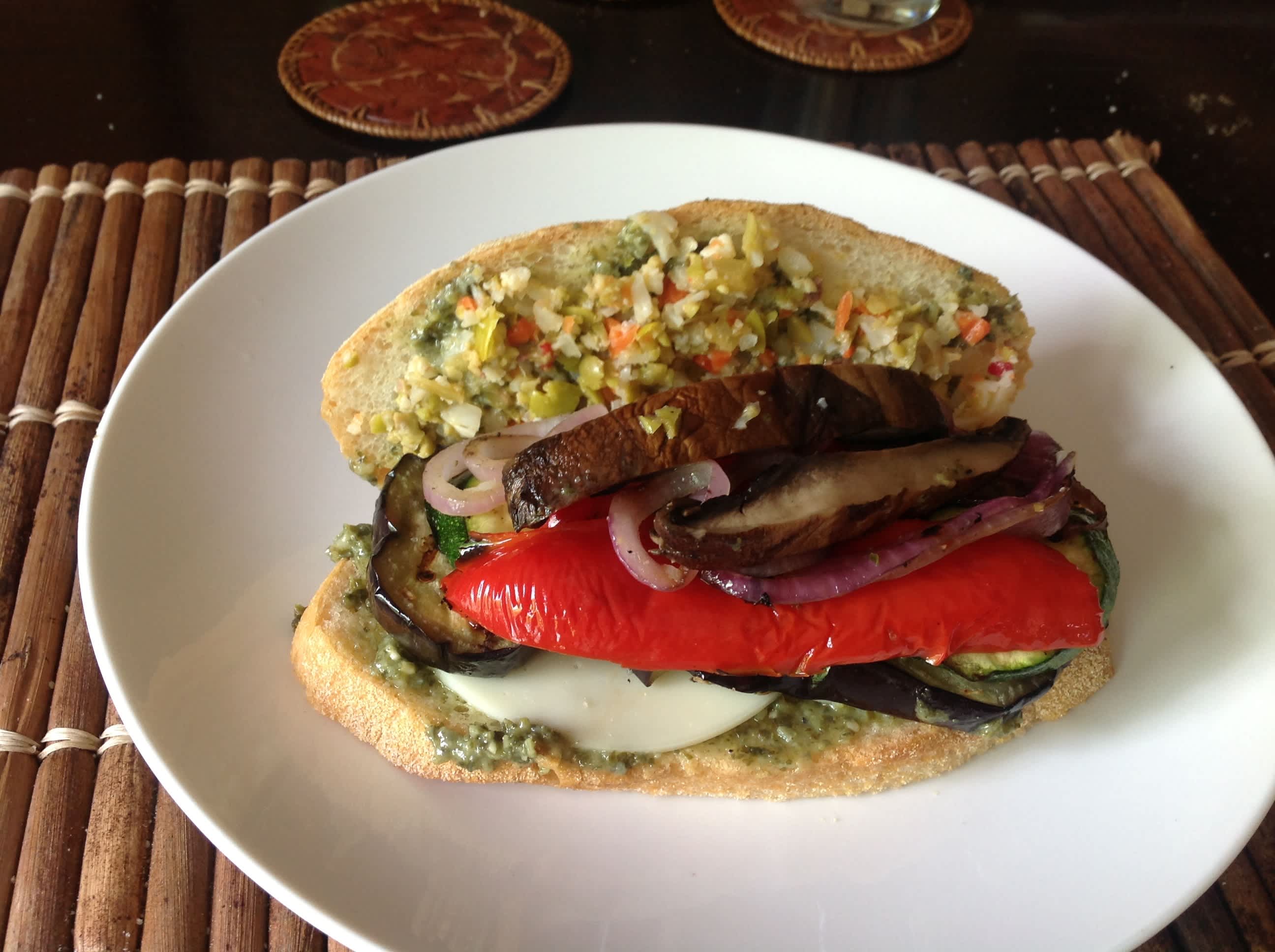 Grilled Vegetable Muffuletta Recipe - Food.com