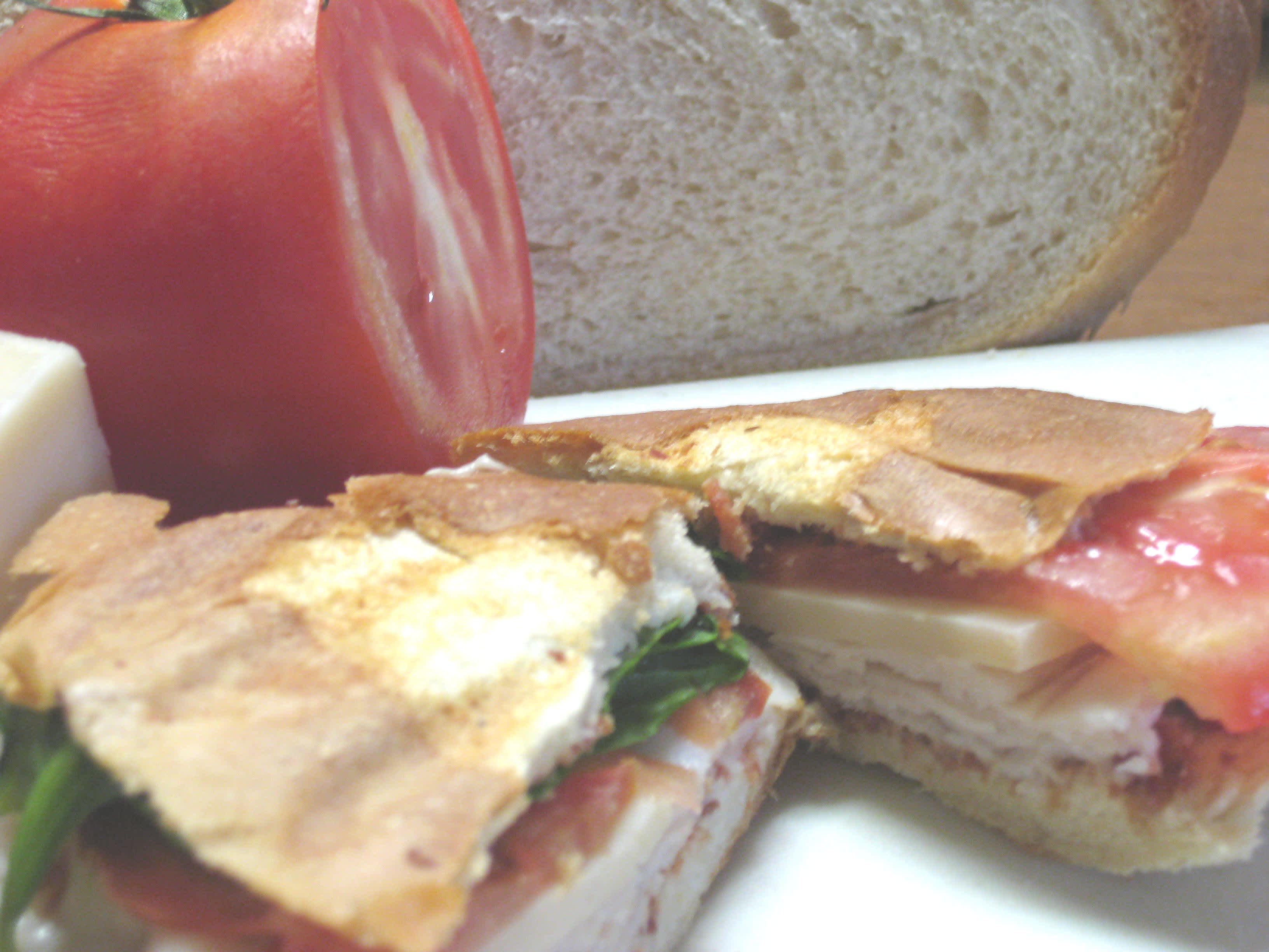 Turkey Club Panini (Sandwich) Recipe - Food.com