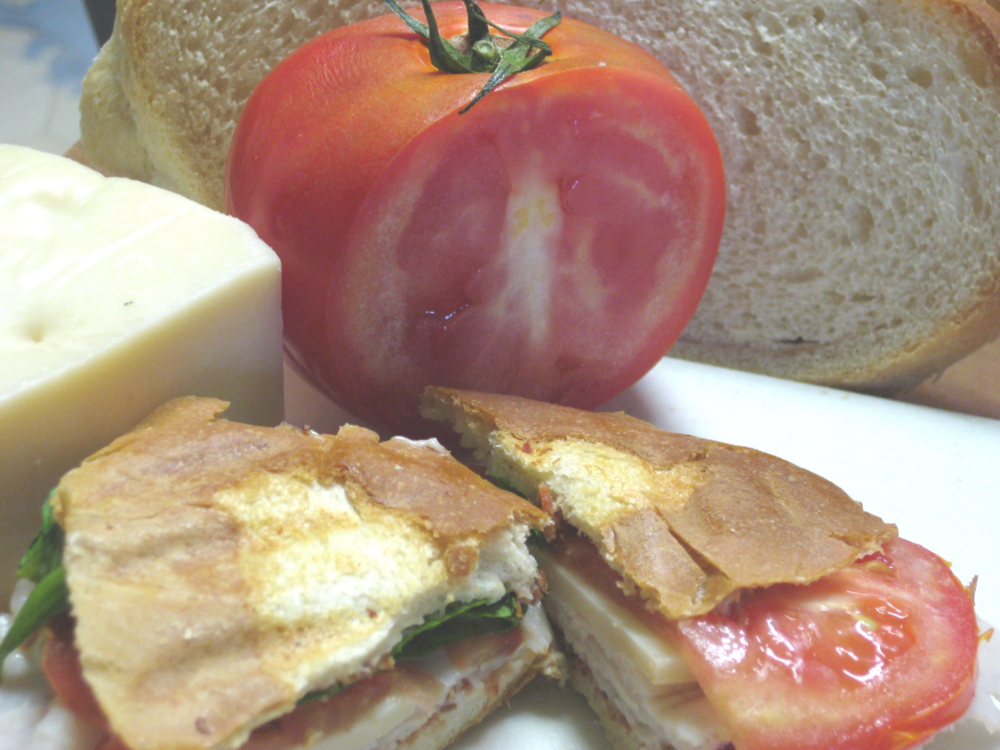 Turkey Club Panini (Sandwich) Recipe - Food.com