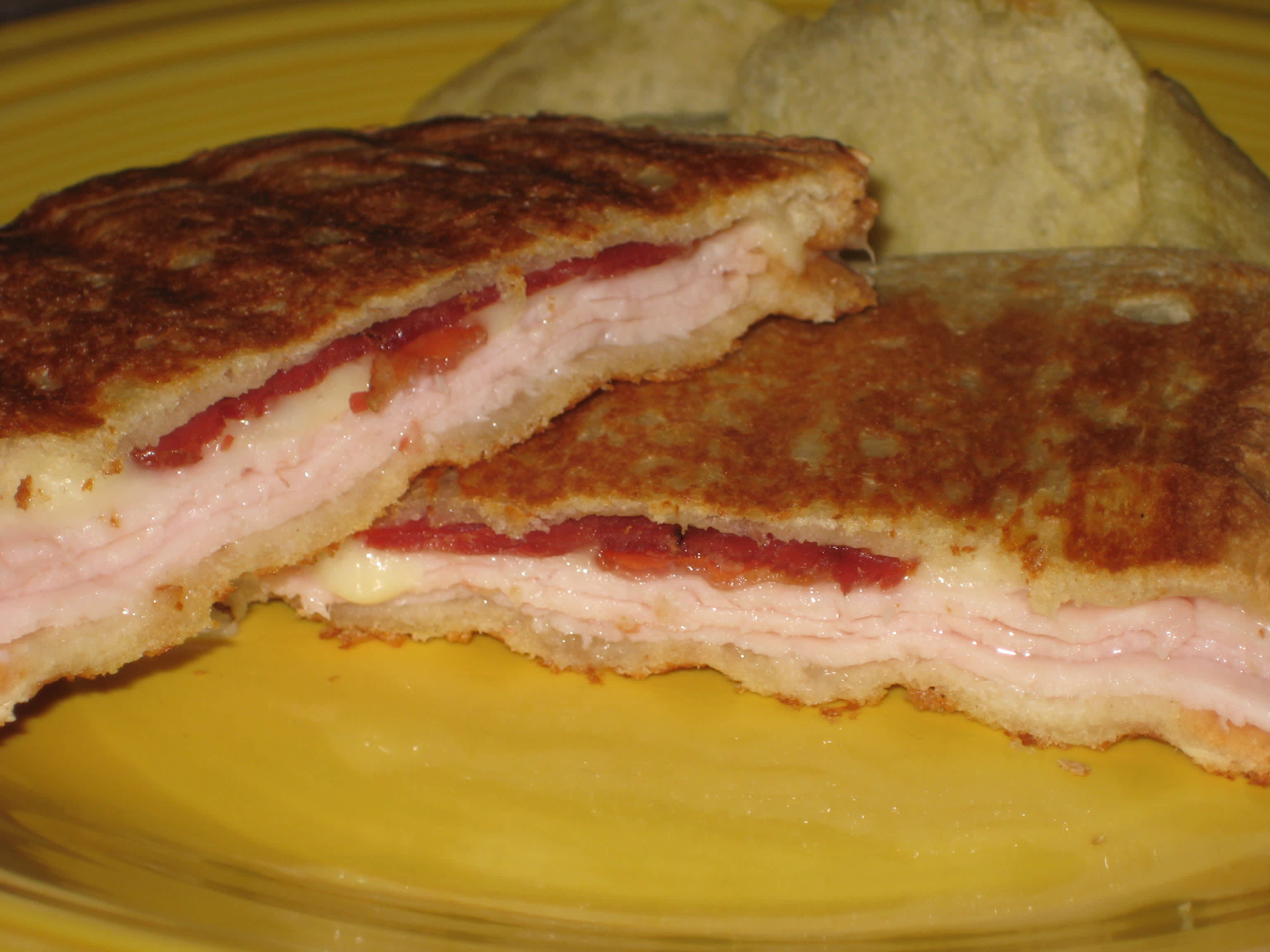 Turkey Club Panini (Sandwich) Recipe - Food.com