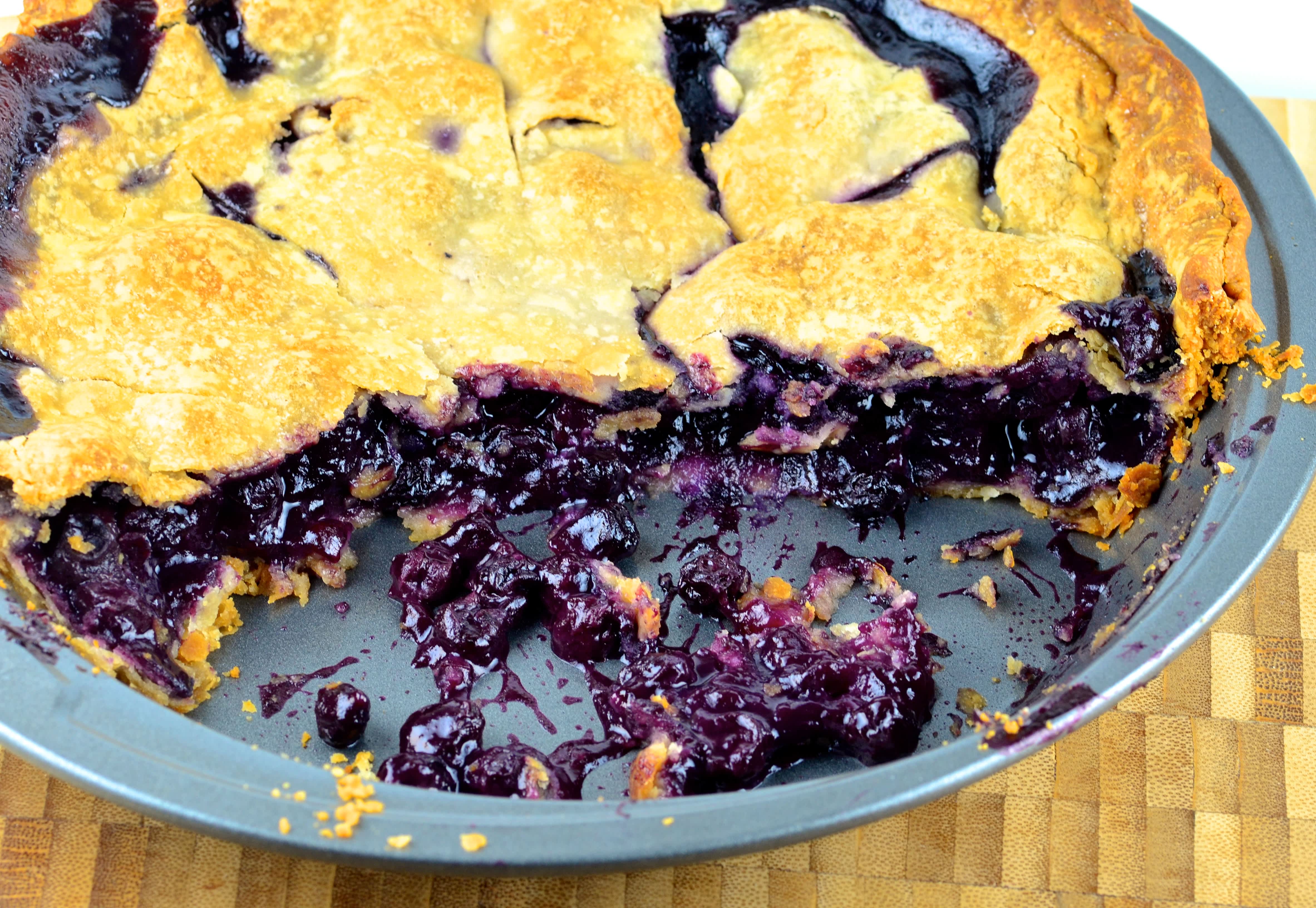 Blue Ribbon Wild Blueberry Pie Recipe - Food.com