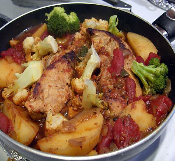 Pork Chops One Pan Supper Recipe - Food.com