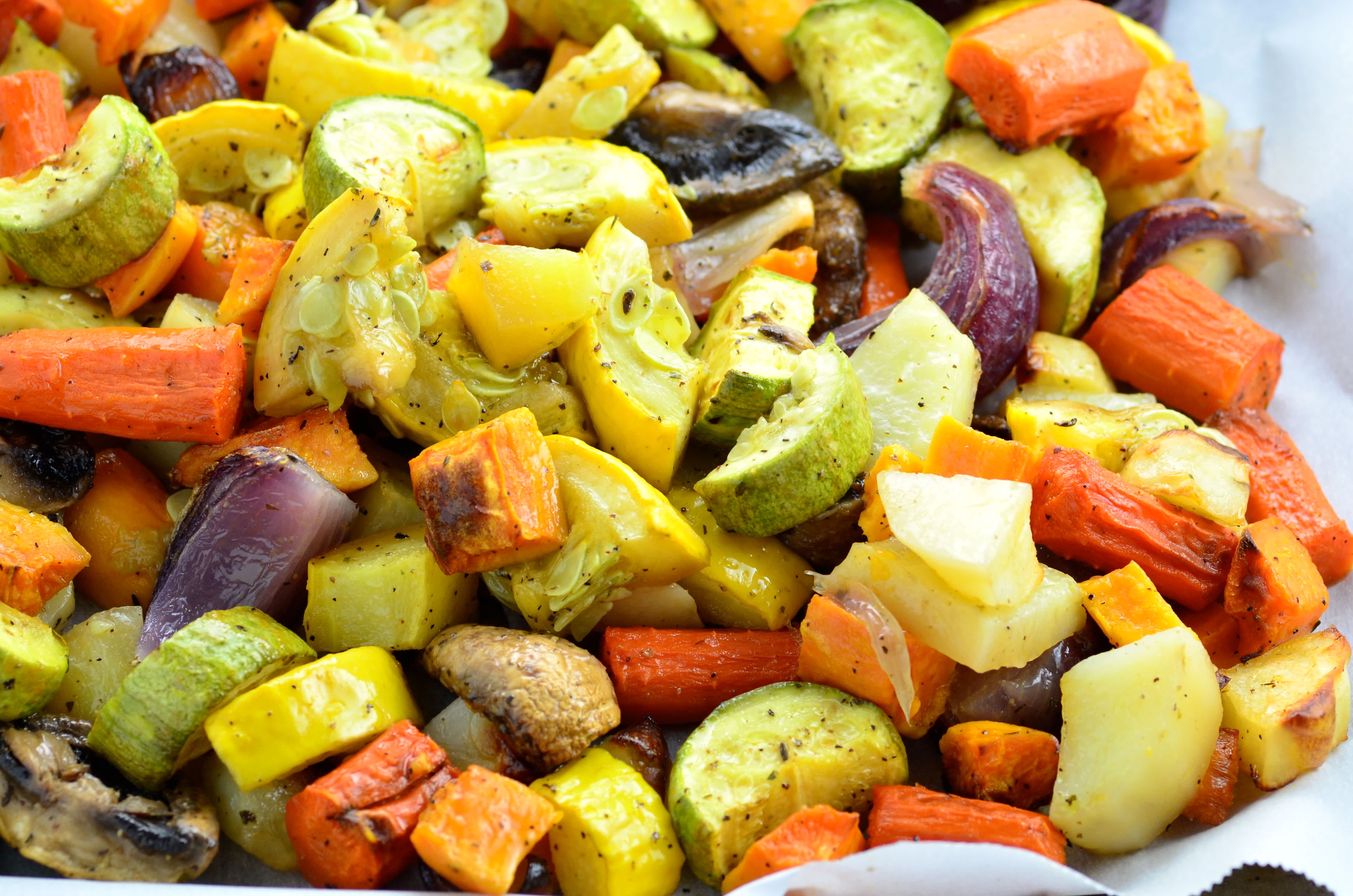 oven roasted vegetables