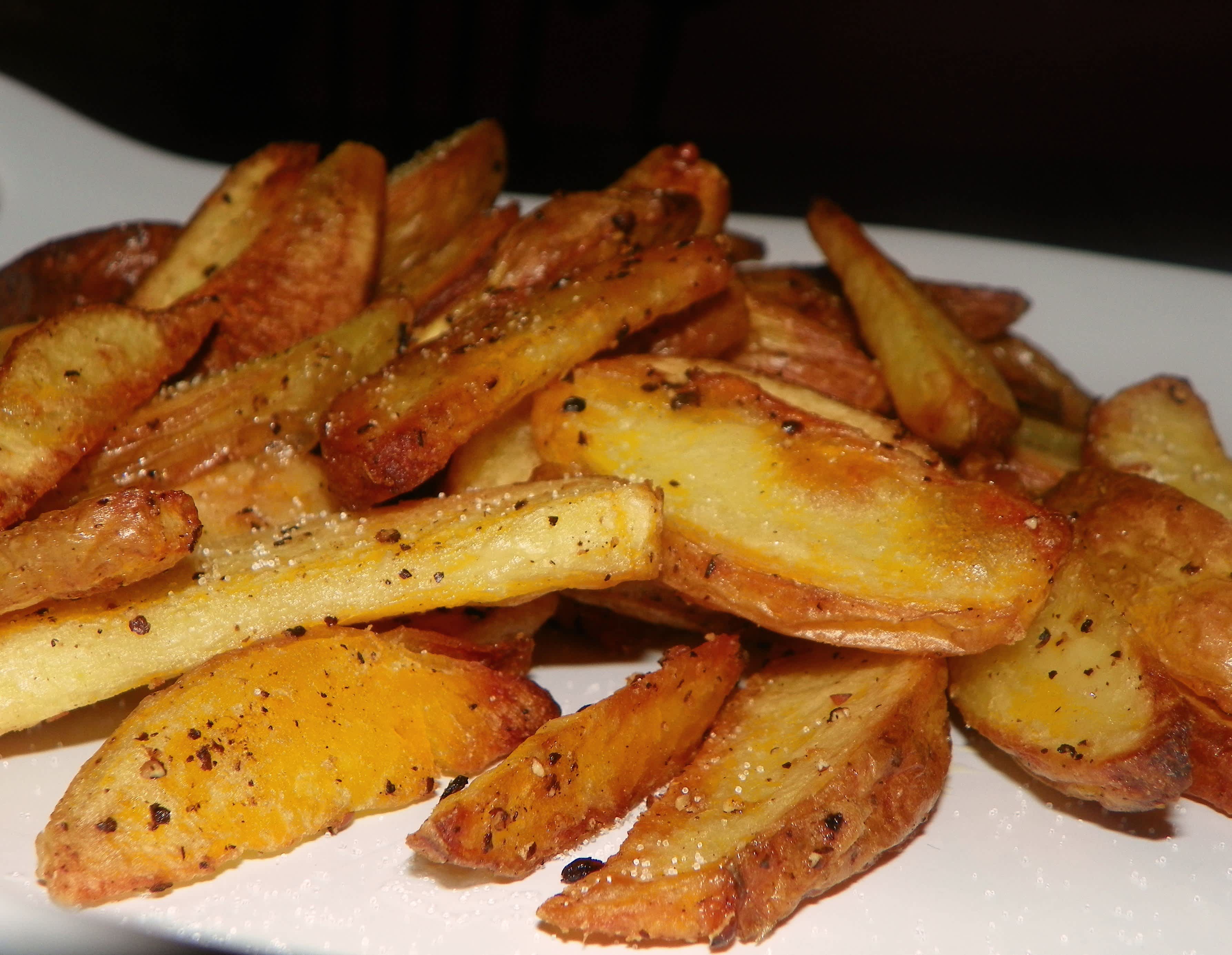 Oven Baked Chips / Potato Wedges Recipe - Food.com