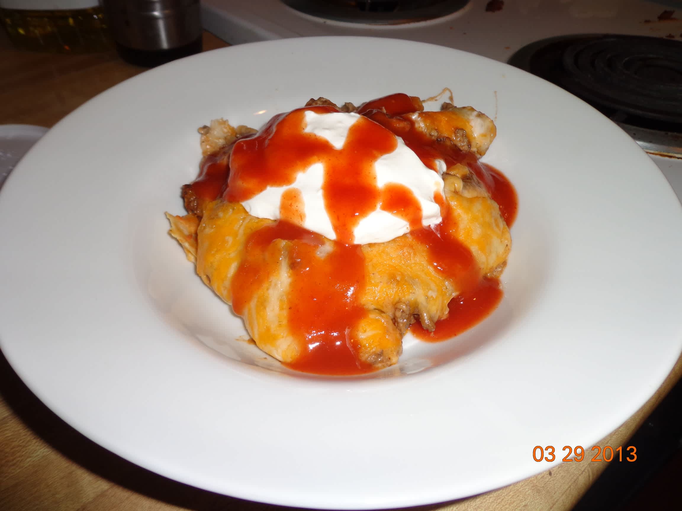 Creamy Burrito Casserole Recipe - Food.com