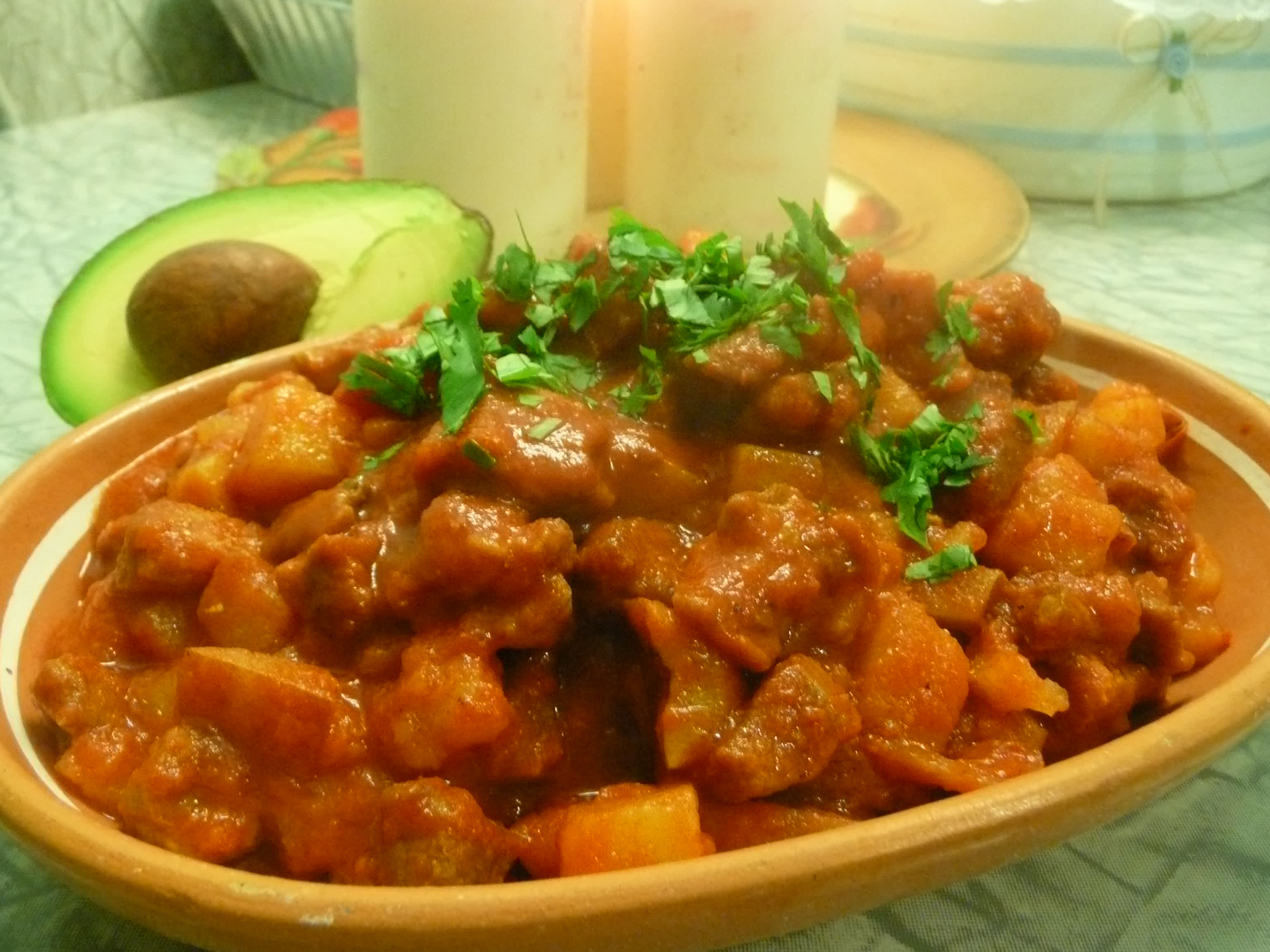 Guajillo-Spiked Pork-And-Potato Tacos Recipe - Food.com