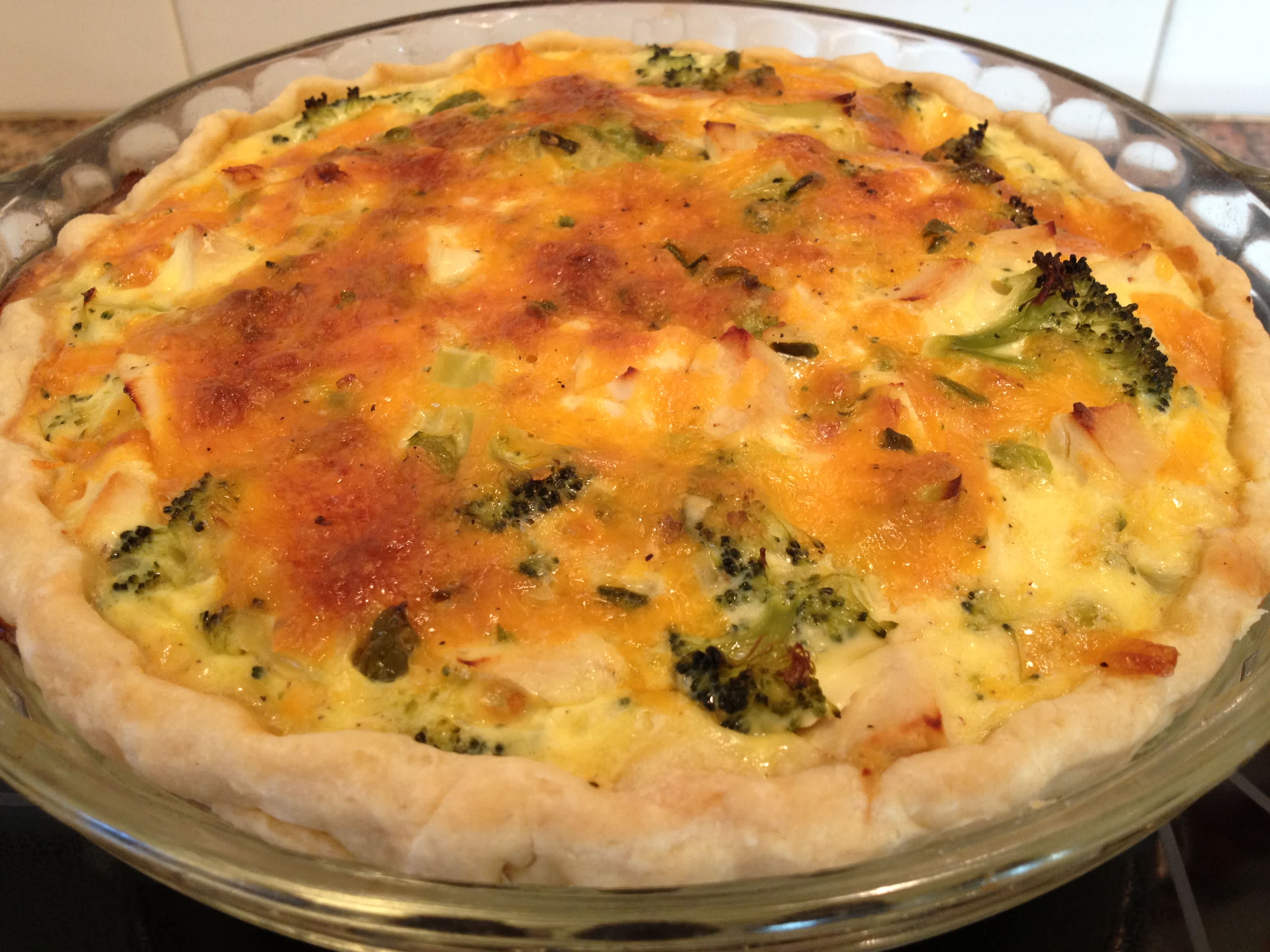 Chicken and Broccoli Quiche Recipe - Food.com