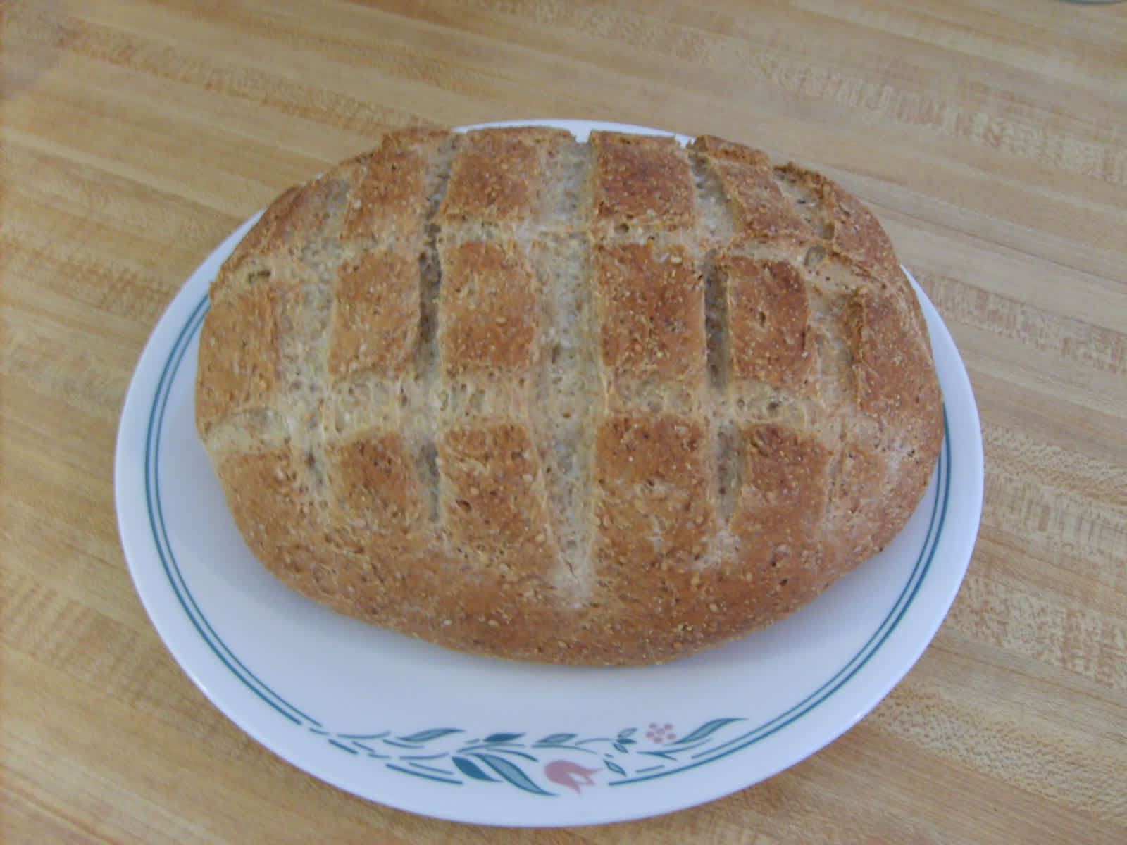 Crunchy Farmhouse Bread Recipe - Food.com