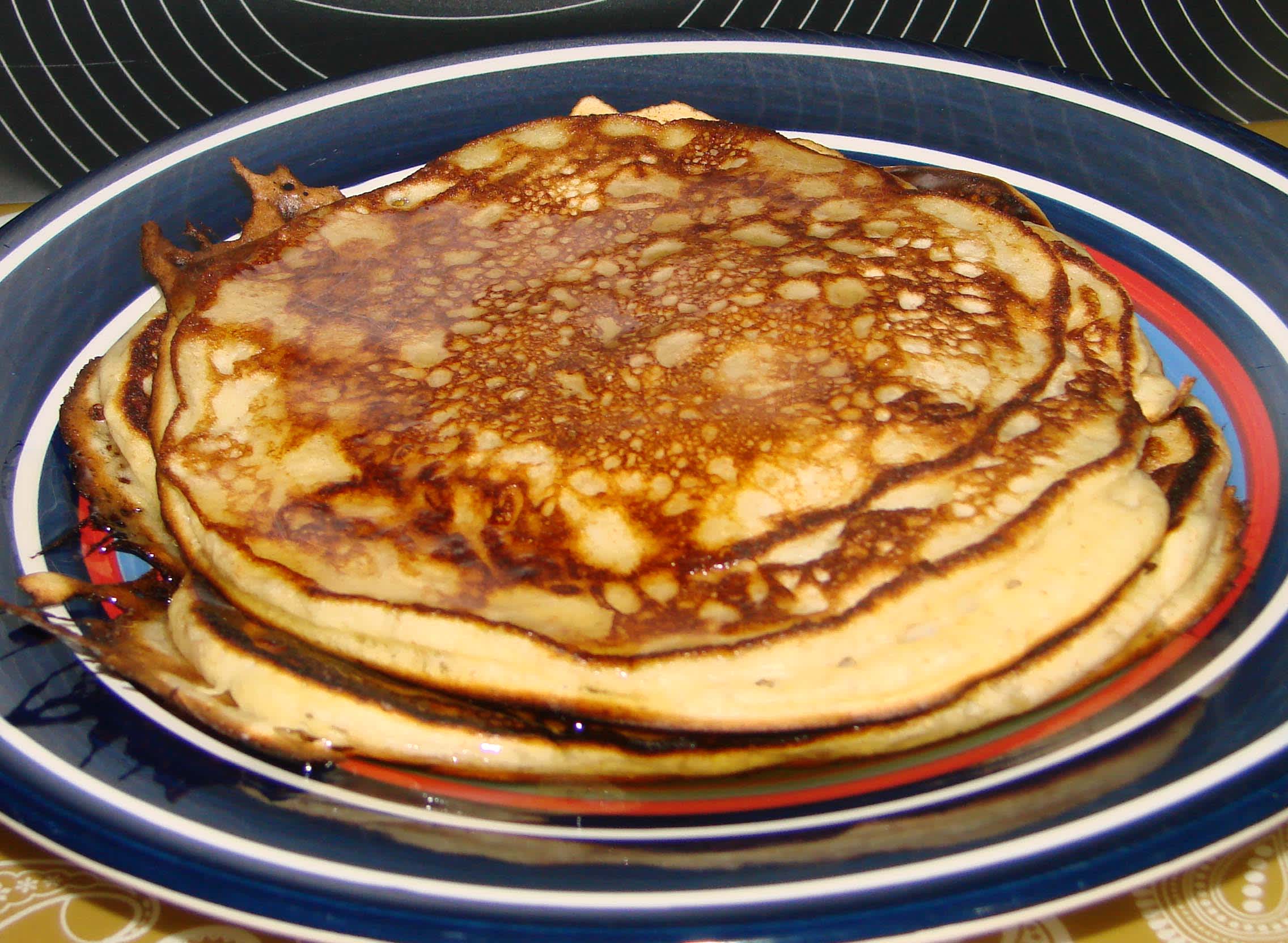 Good for You Multi-Grain Pancakes Recipe - Breakfast.Food.com