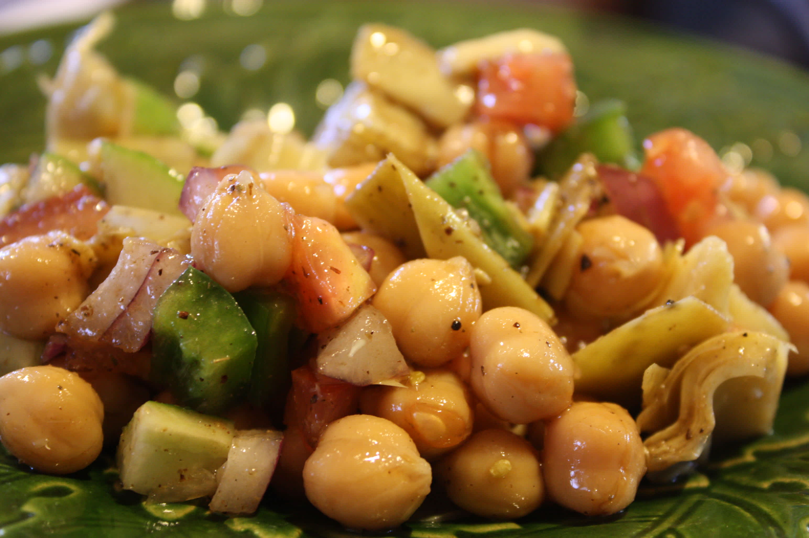 Middle Eastern Salad With Za'atar Dressing Recipe - Food.com