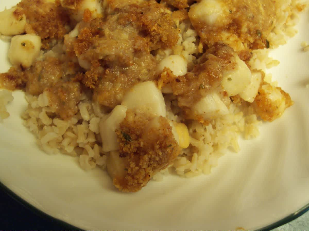 Baked Breaded Scallops Recipe - Food.com
