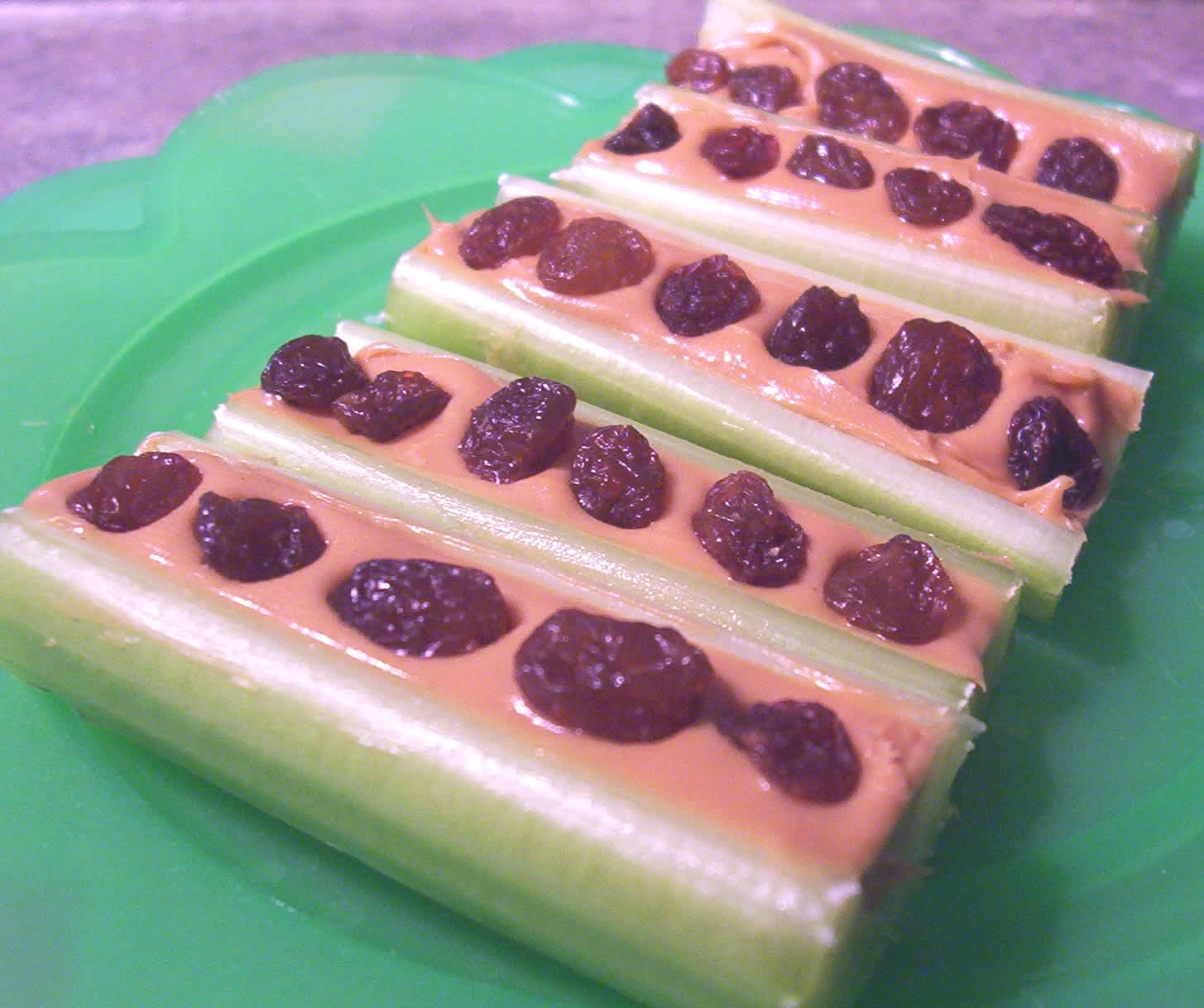 Ants on a log Recipe - Food.com