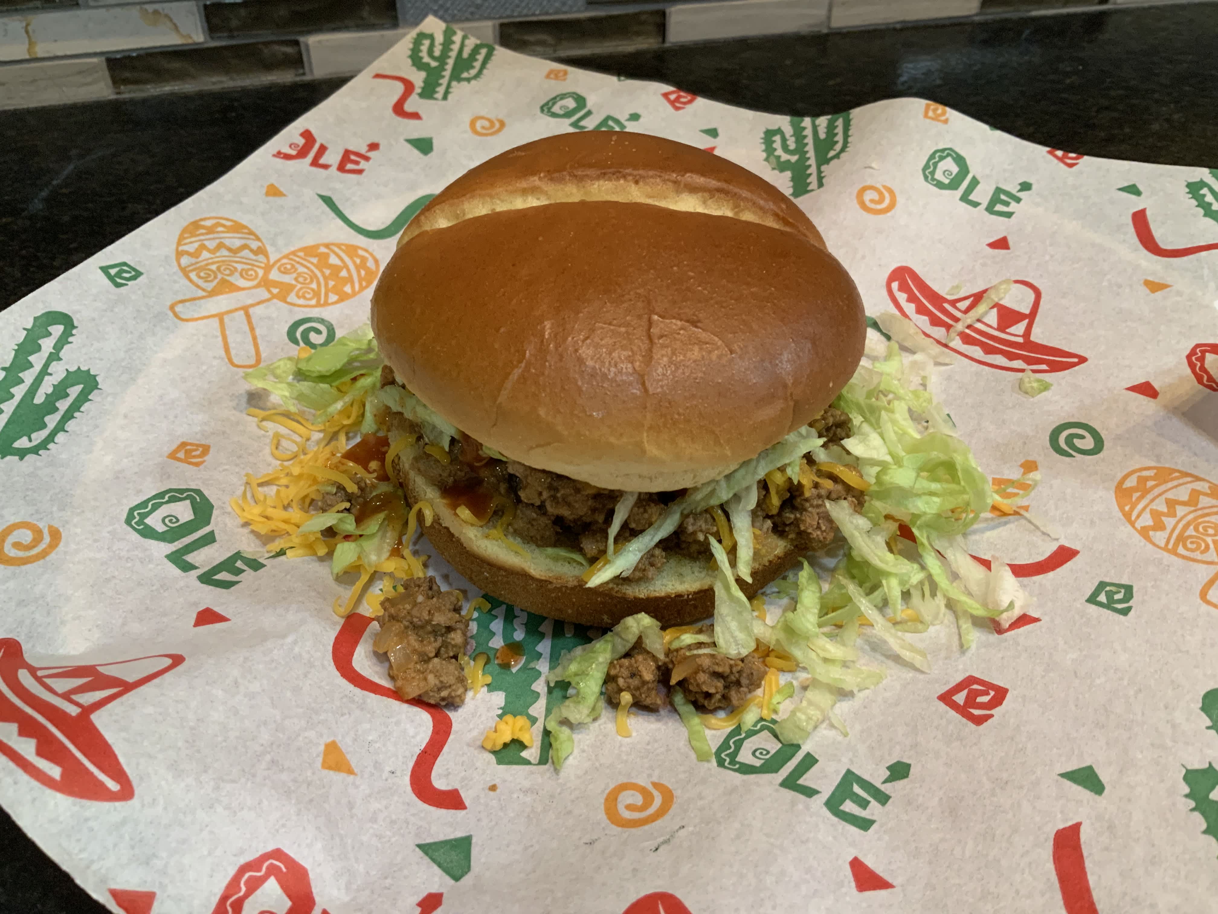 Fake 1980's Taco Bell Bell Beefer Burger Recipe - Food.com