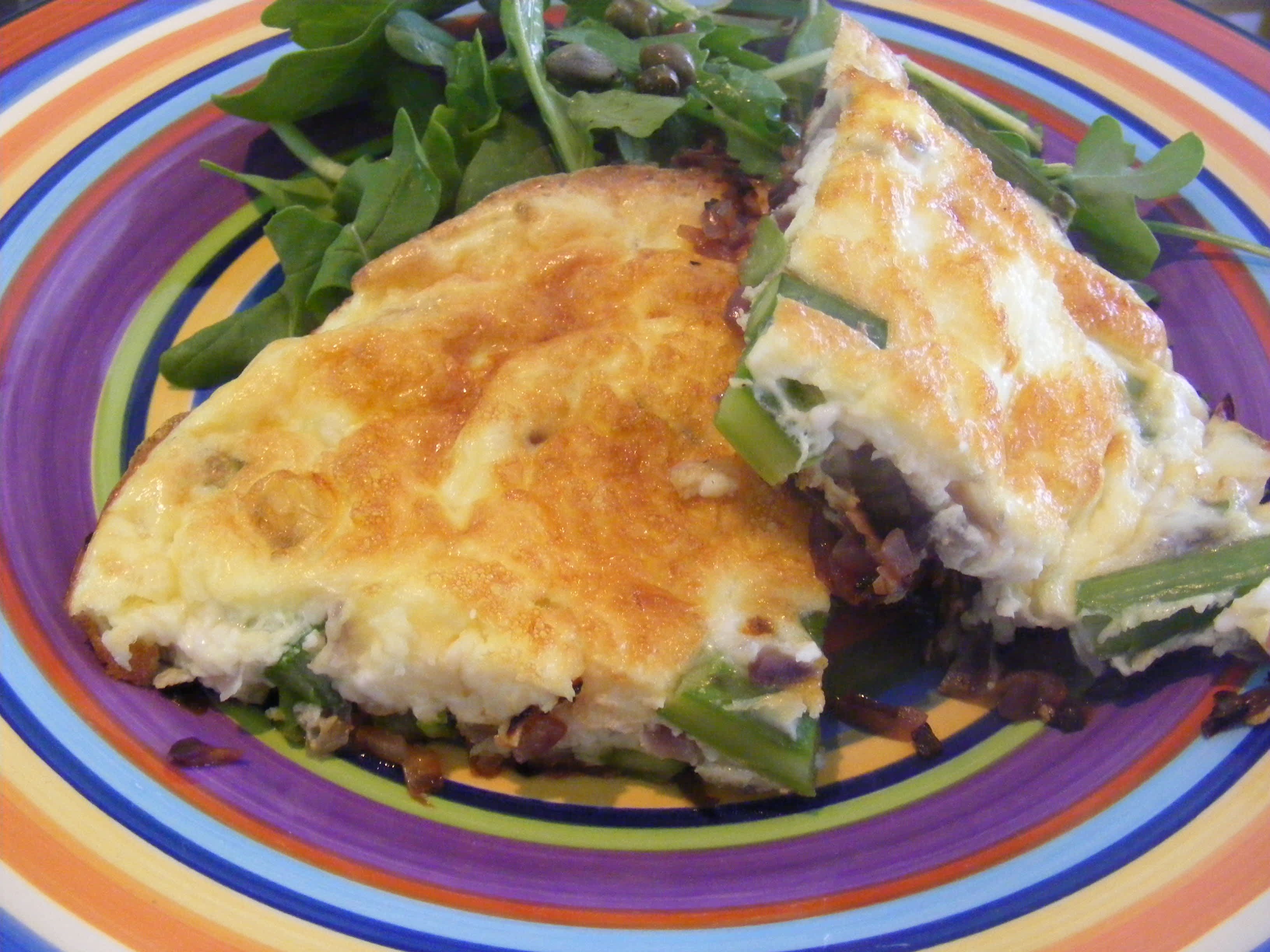 Asparagus Frittata With Rocket (21 Day Wonder Diet: Day 6) Recipe ...