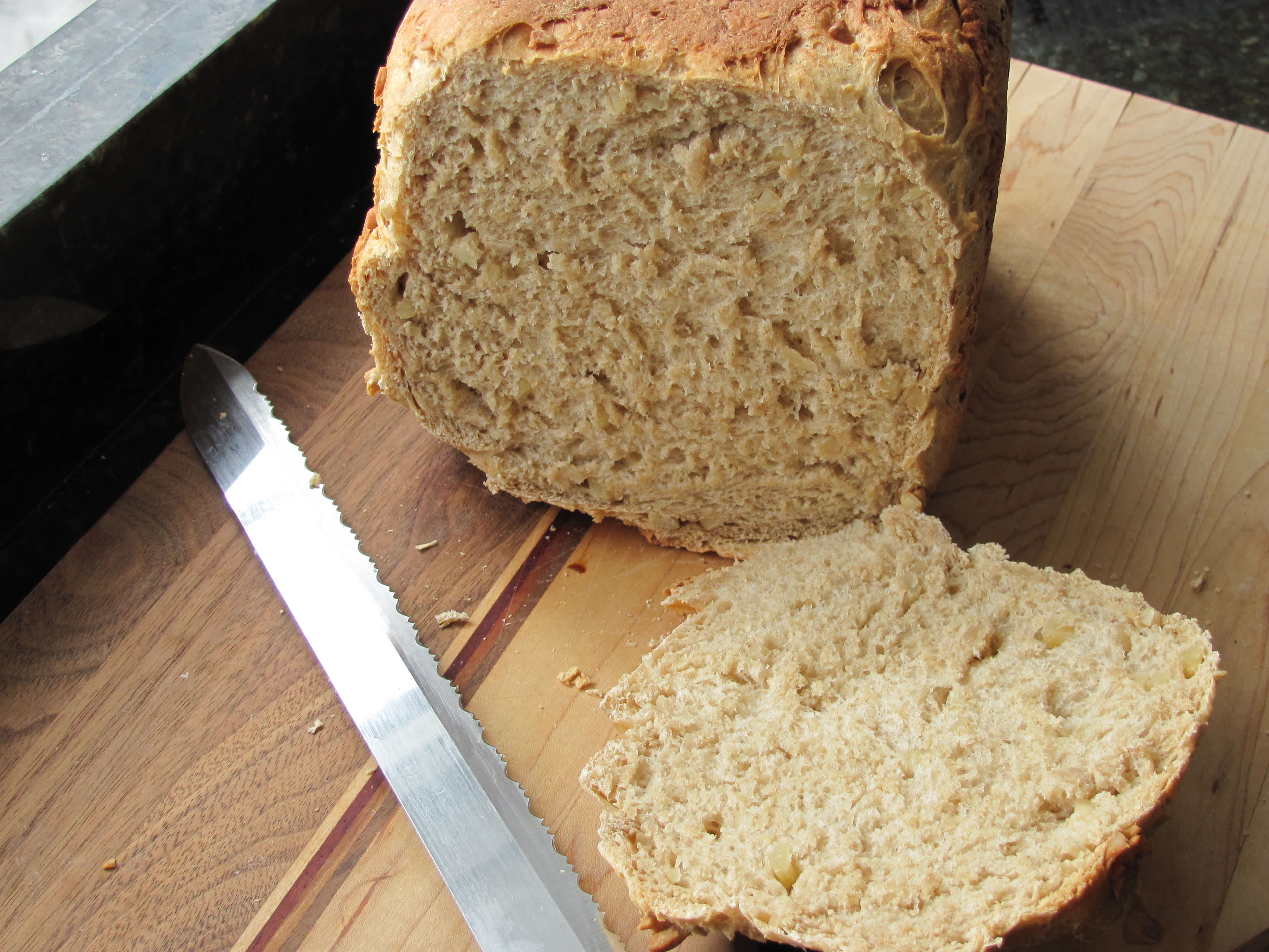 Hearty Nut Bread--Bread Machine Recipe - Food.com