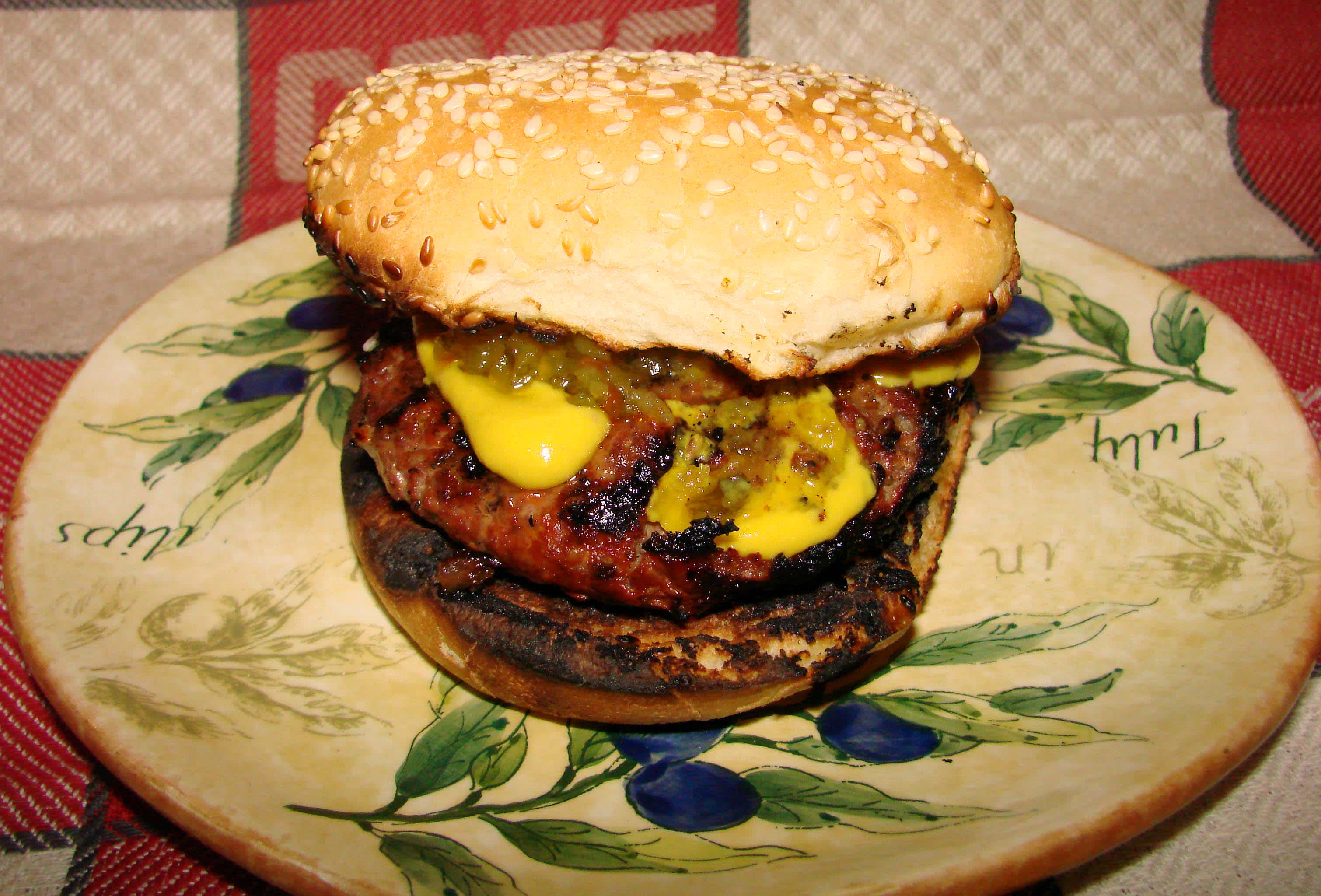 Spicy Smokin' Burgers Recipe - Food.com