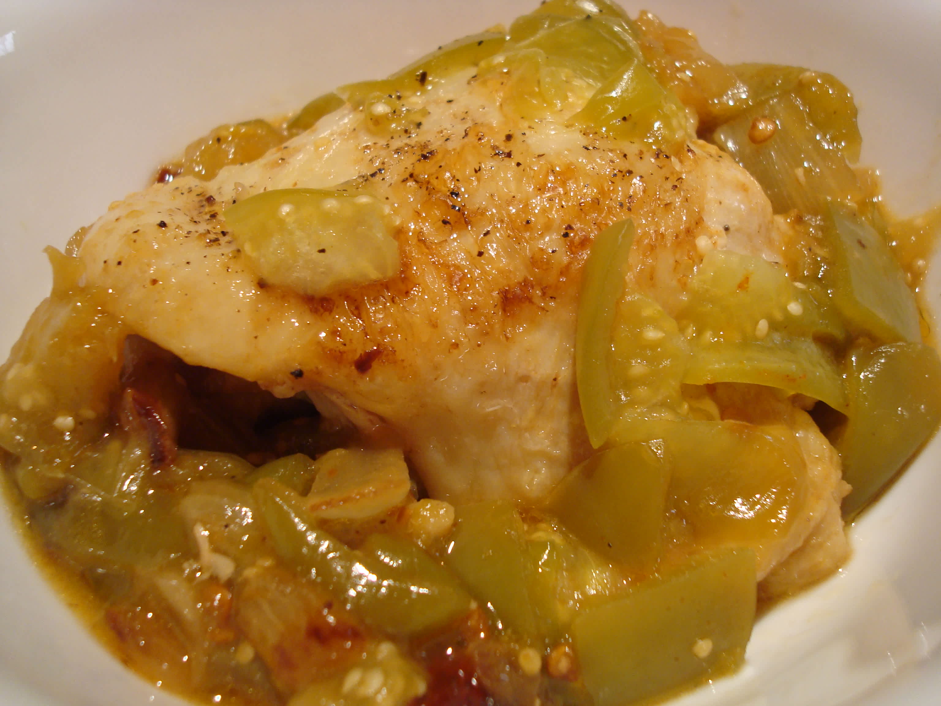 Entomado De Pollo (Tomatillos and Chicken) Recipe - Mexican.Food.com
