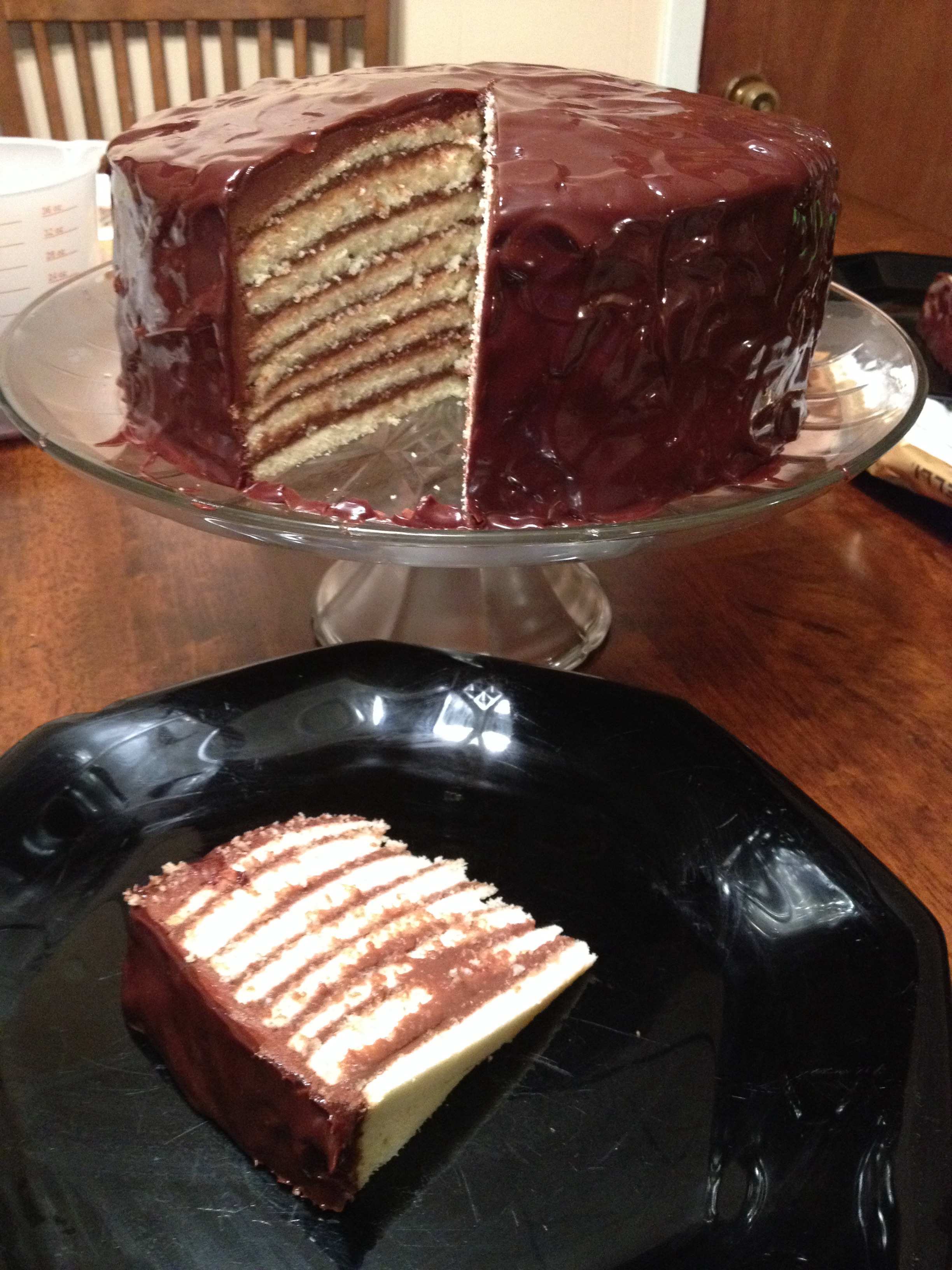 Traditional 8 Layer Doberge Cake Recipe - Food.com