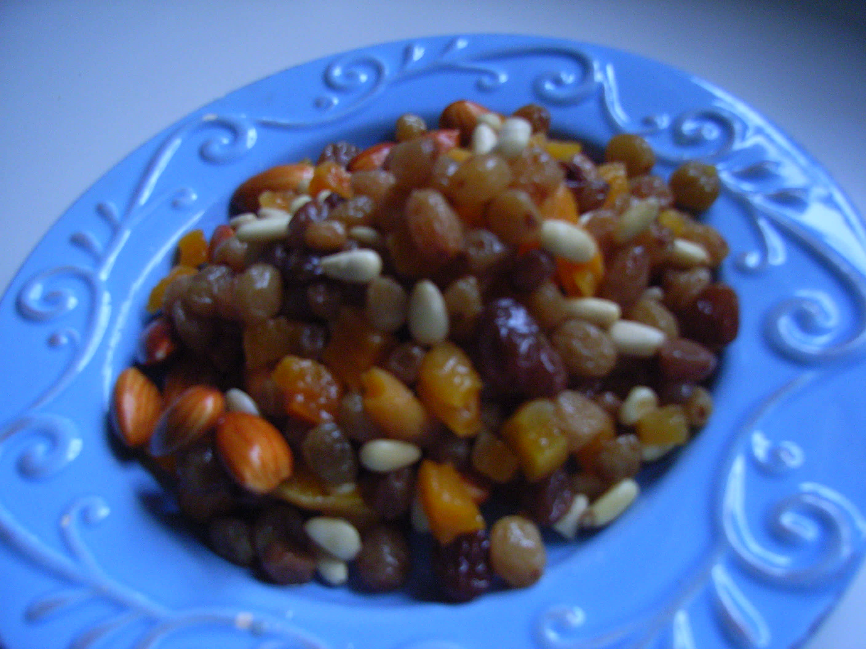 Khoshaf -- Dried Fruit and Nut Compote (Iran -- Middle East) Recipe ...