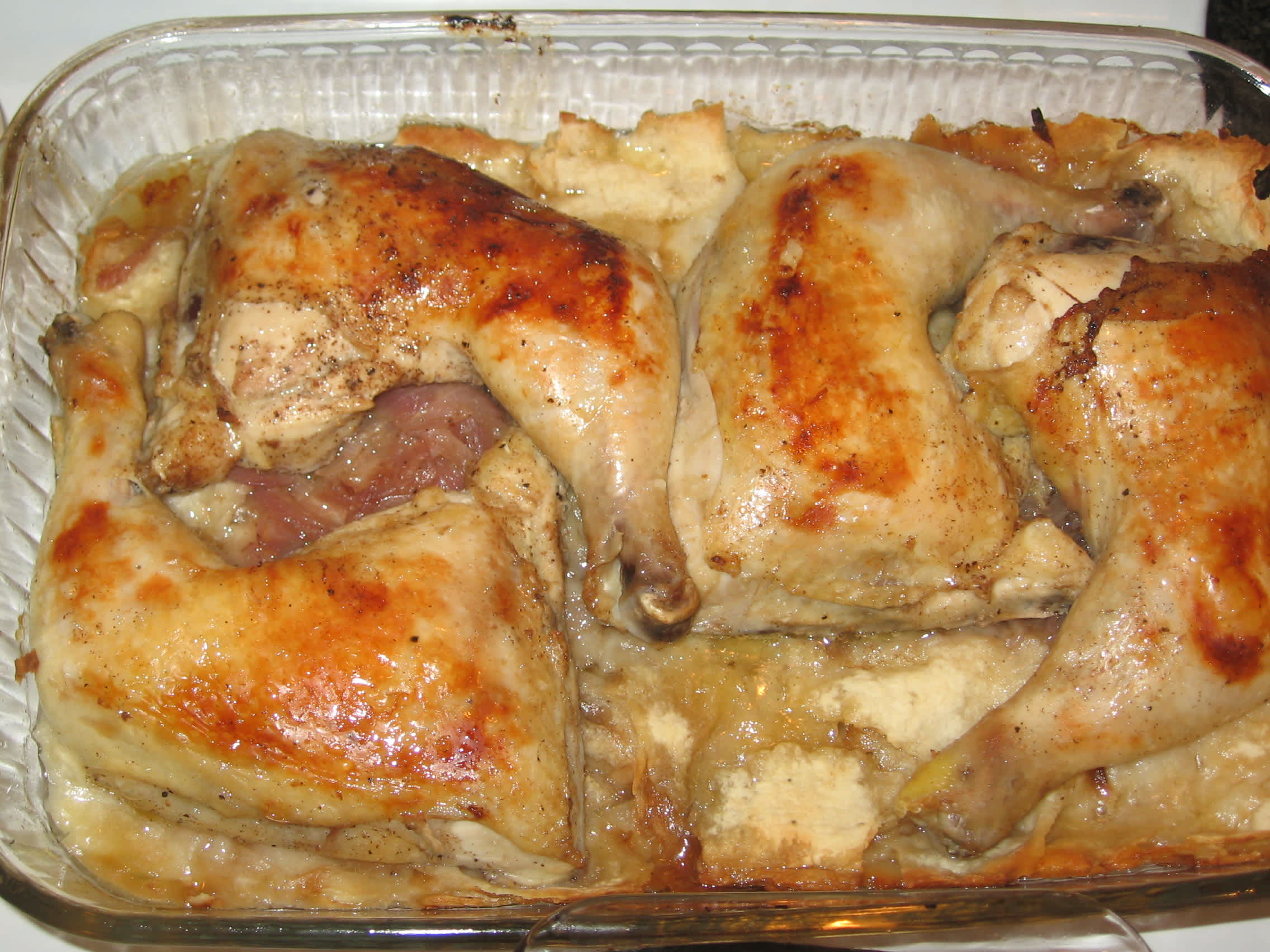 Musakhan (Baked Chicken over Bread) Recipe - Food.com