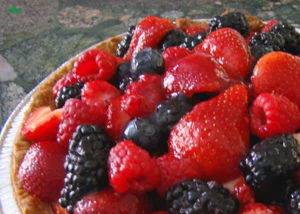Glazed Fresh Berry Pie Recipe - Food.com