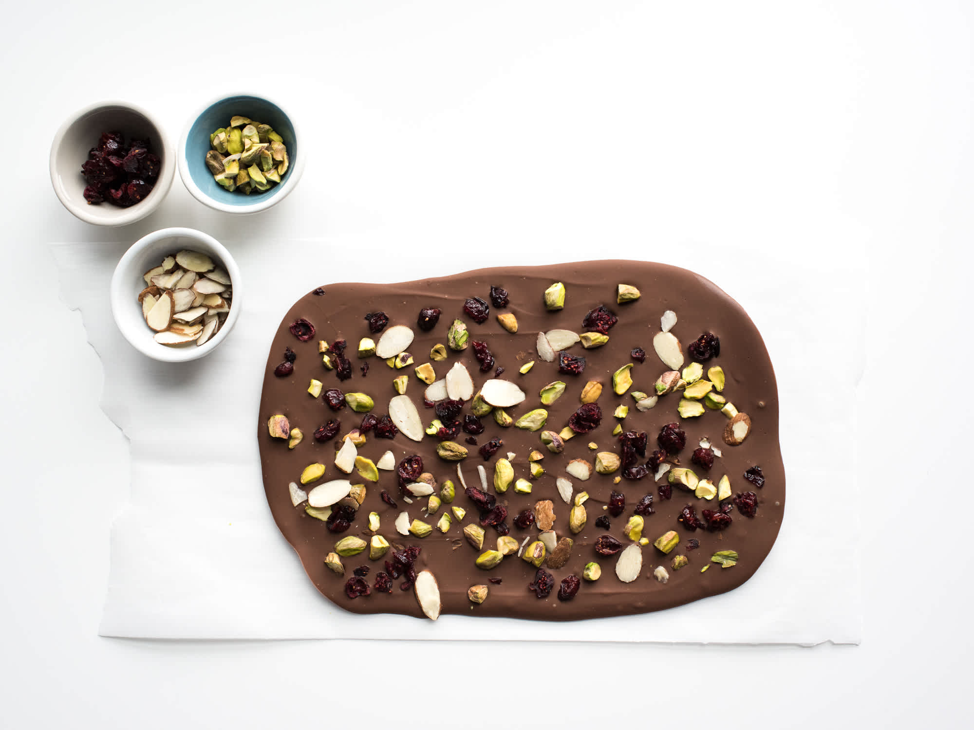 Chocolate Bark With Mixed Nuts and Dried Berries Recipe - Food.com