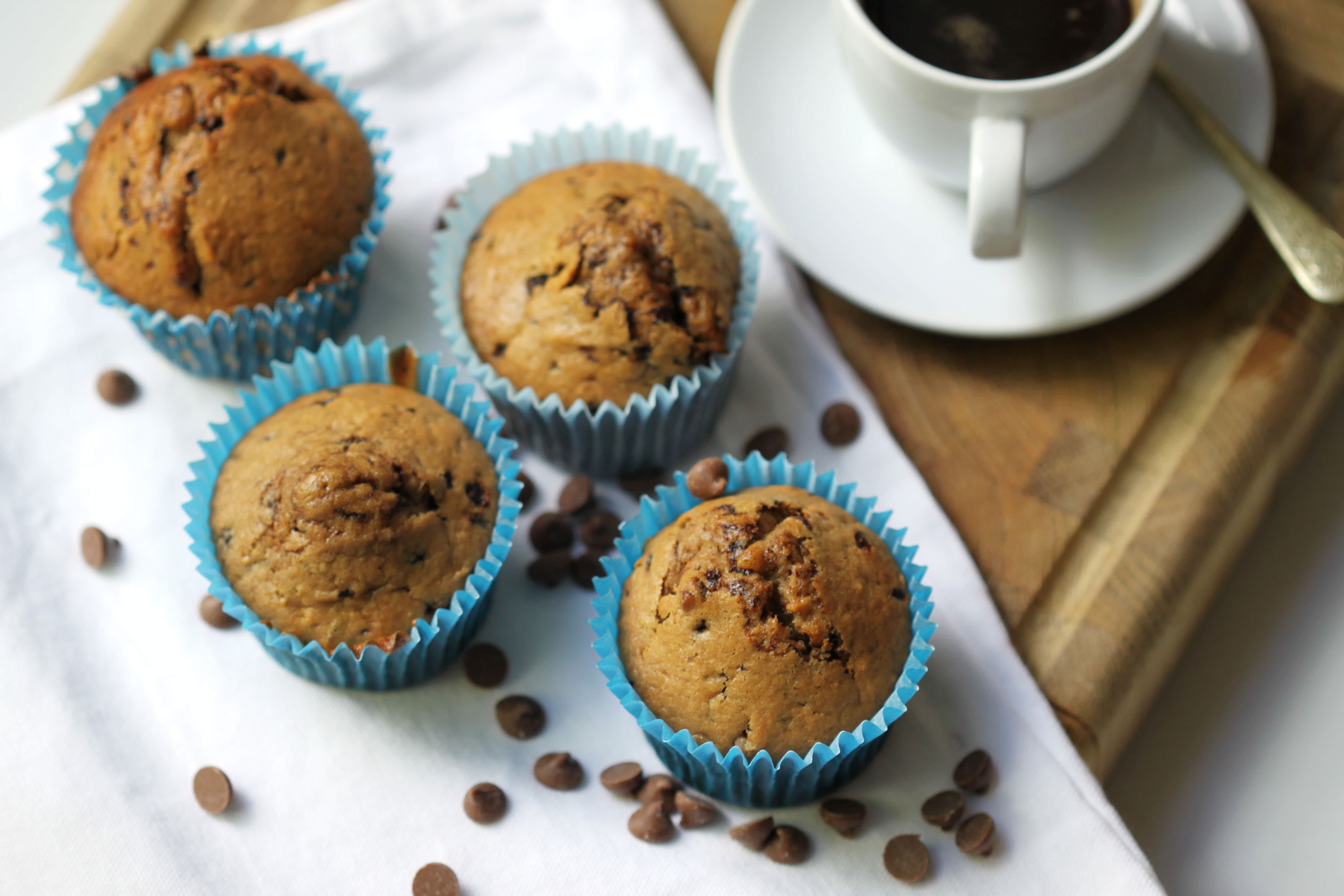 Coffee Walnut Chocolate Chip Muffins Recipe - Food.com