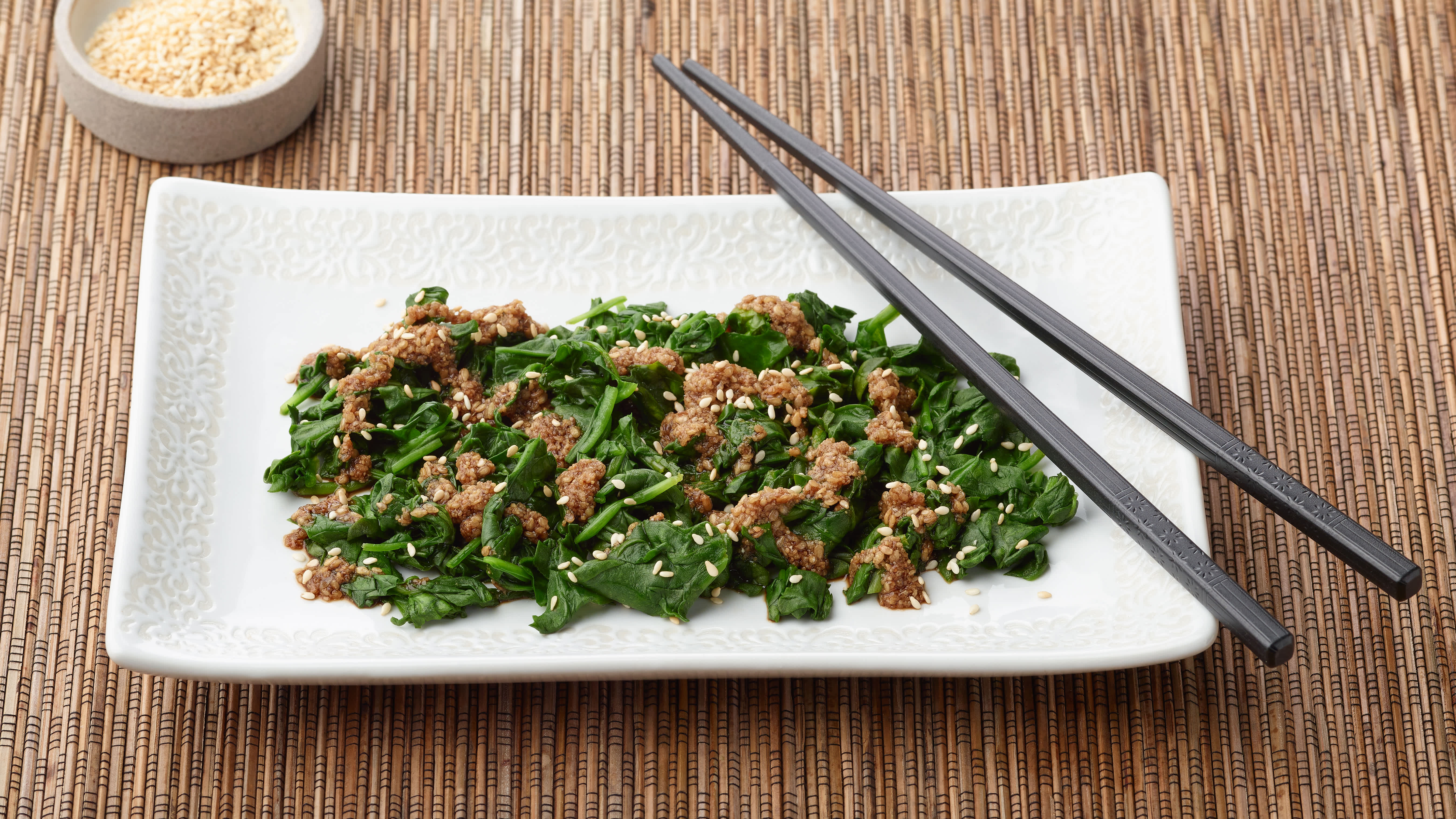 Gomae - Japanese Style Spinach Salad Recipe - Food.com