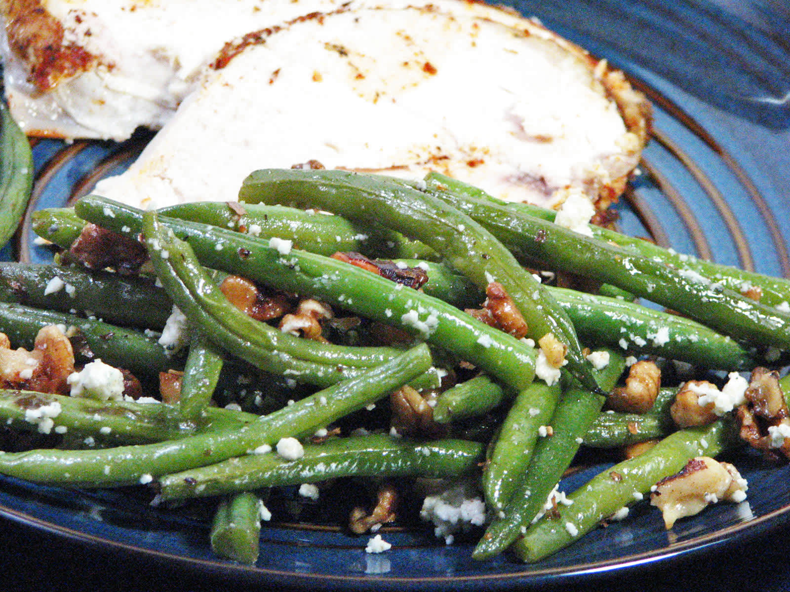 Green Beans With Blue Cheese and Walnuts Recipe - Food.com