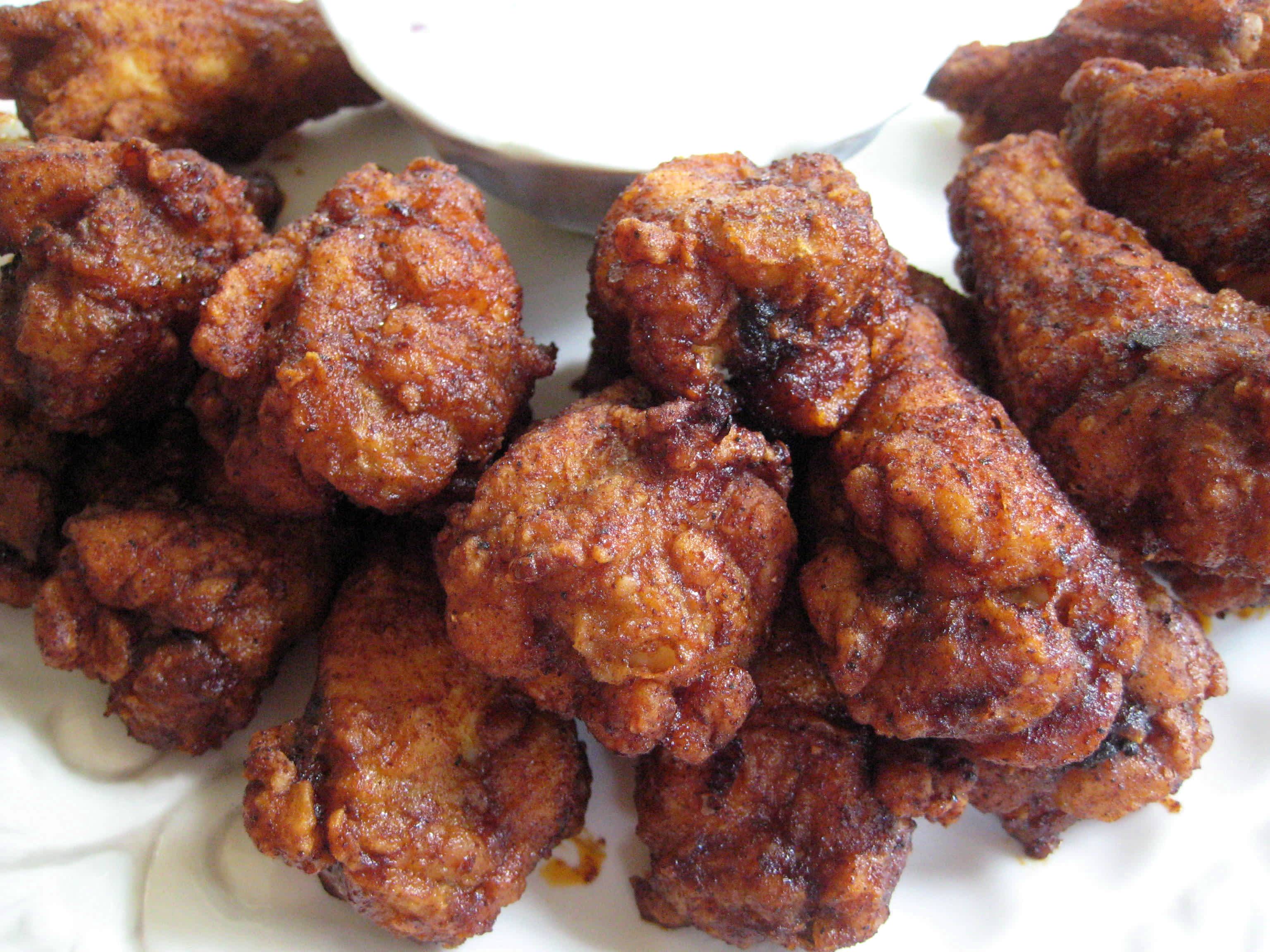 Bobby Flay's Hot Wings With Blue Cheese-Yogurt Sauce Recipe - Food.com