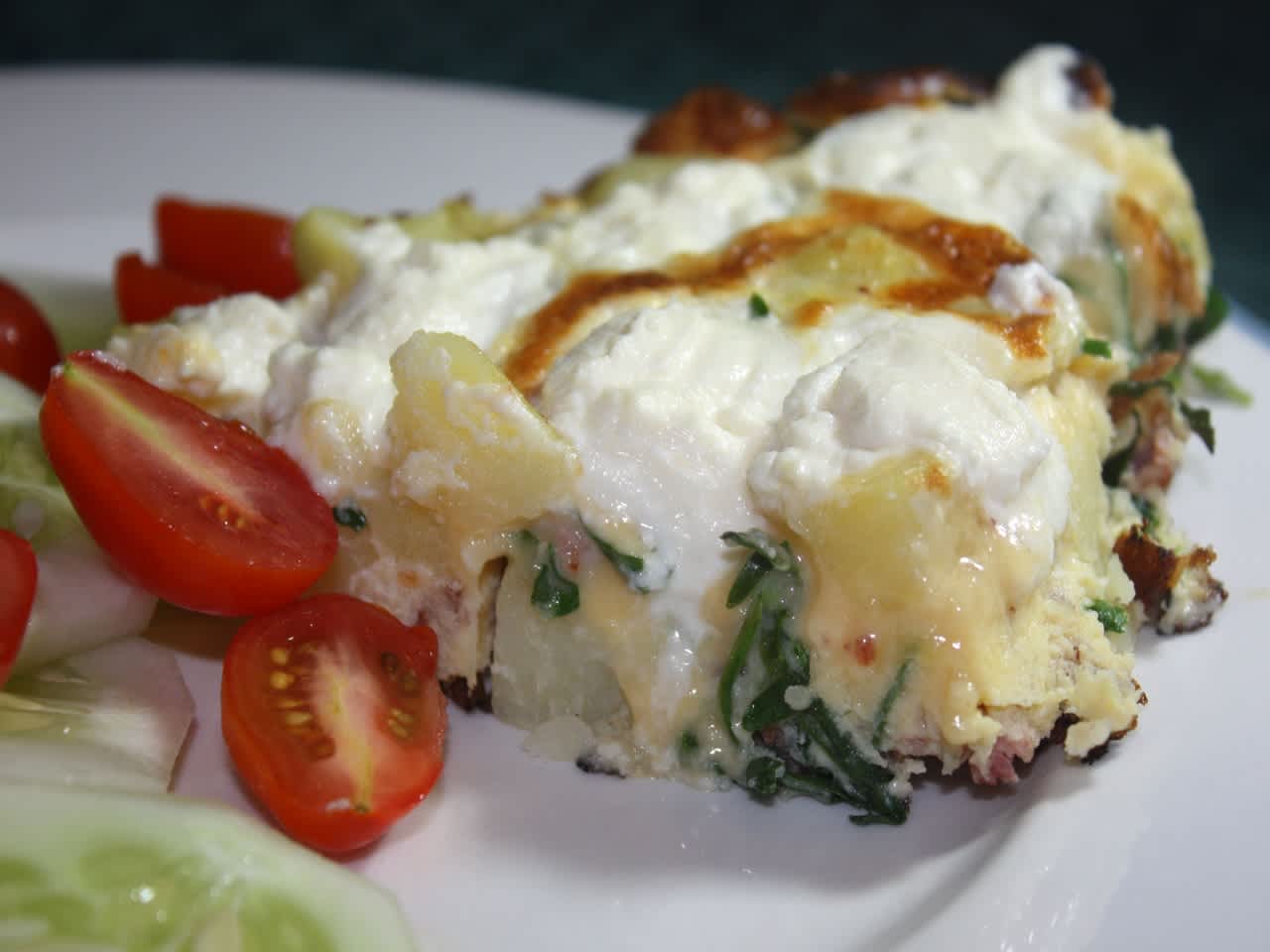 Rocket, Ricotta and Potato Frittata Recipe - Food.com