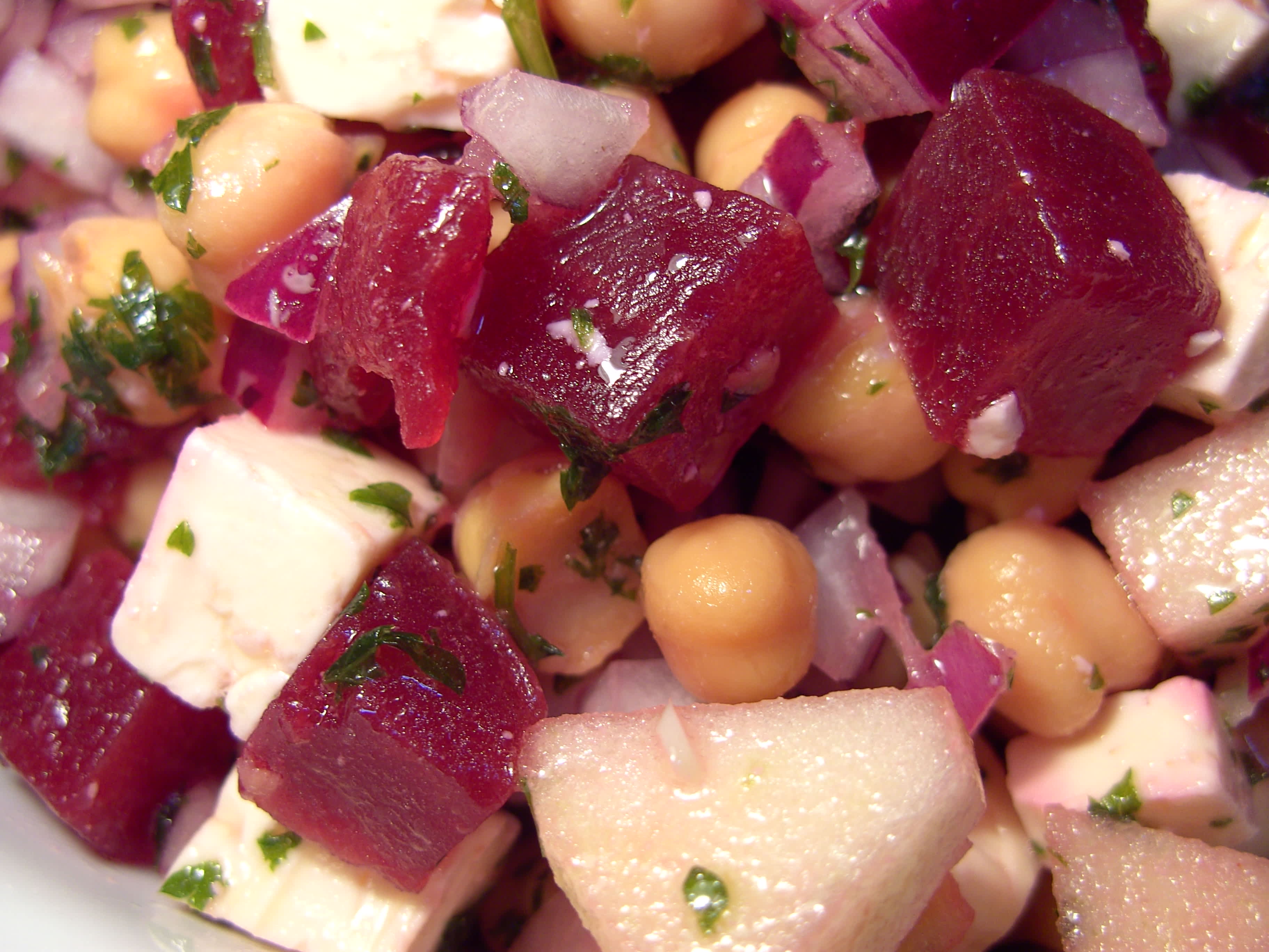 Chickpea Beetroot Salad Recipe - Food.com