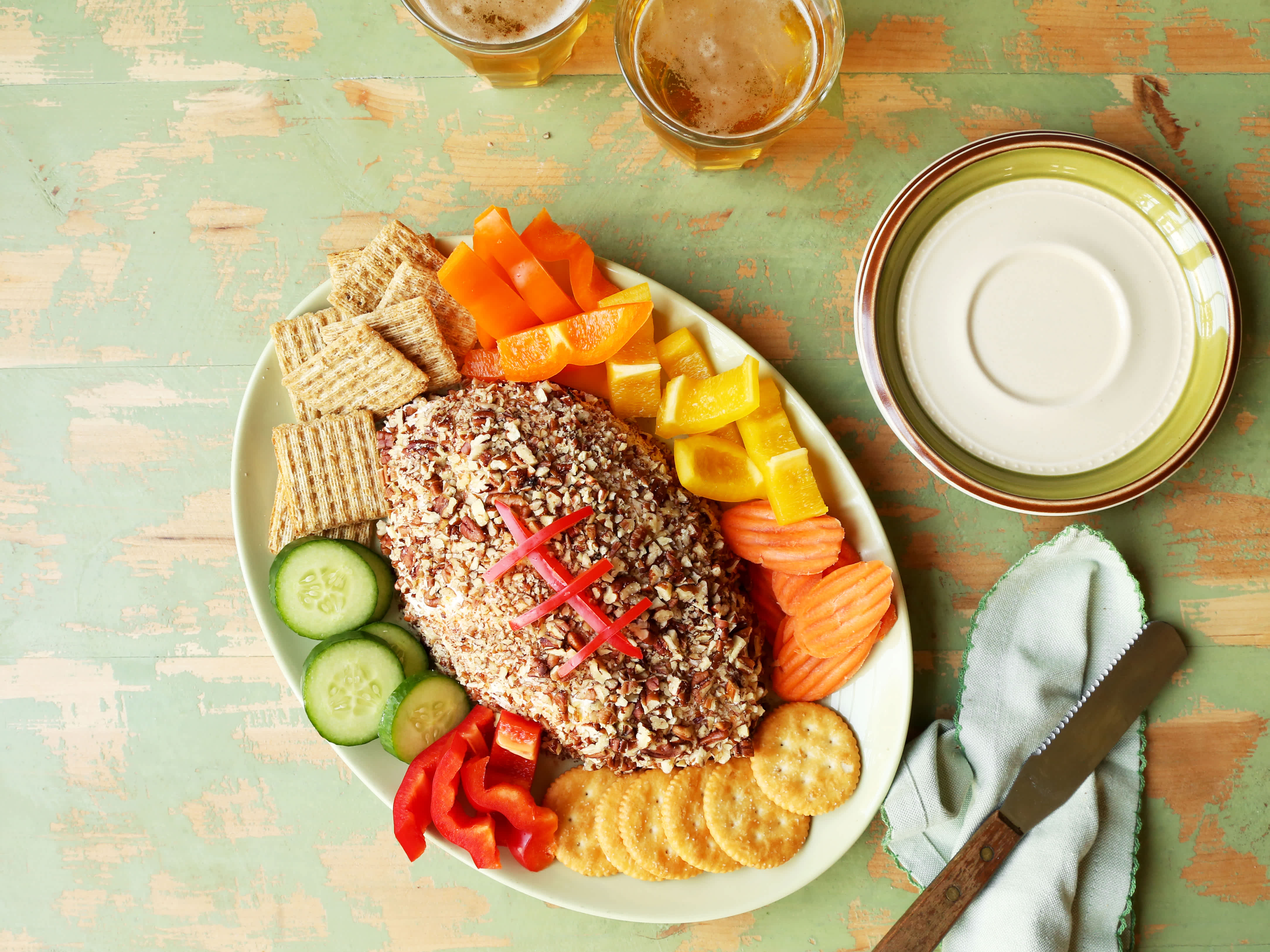 Super Bowl Cheese Football Recipe - Food.com