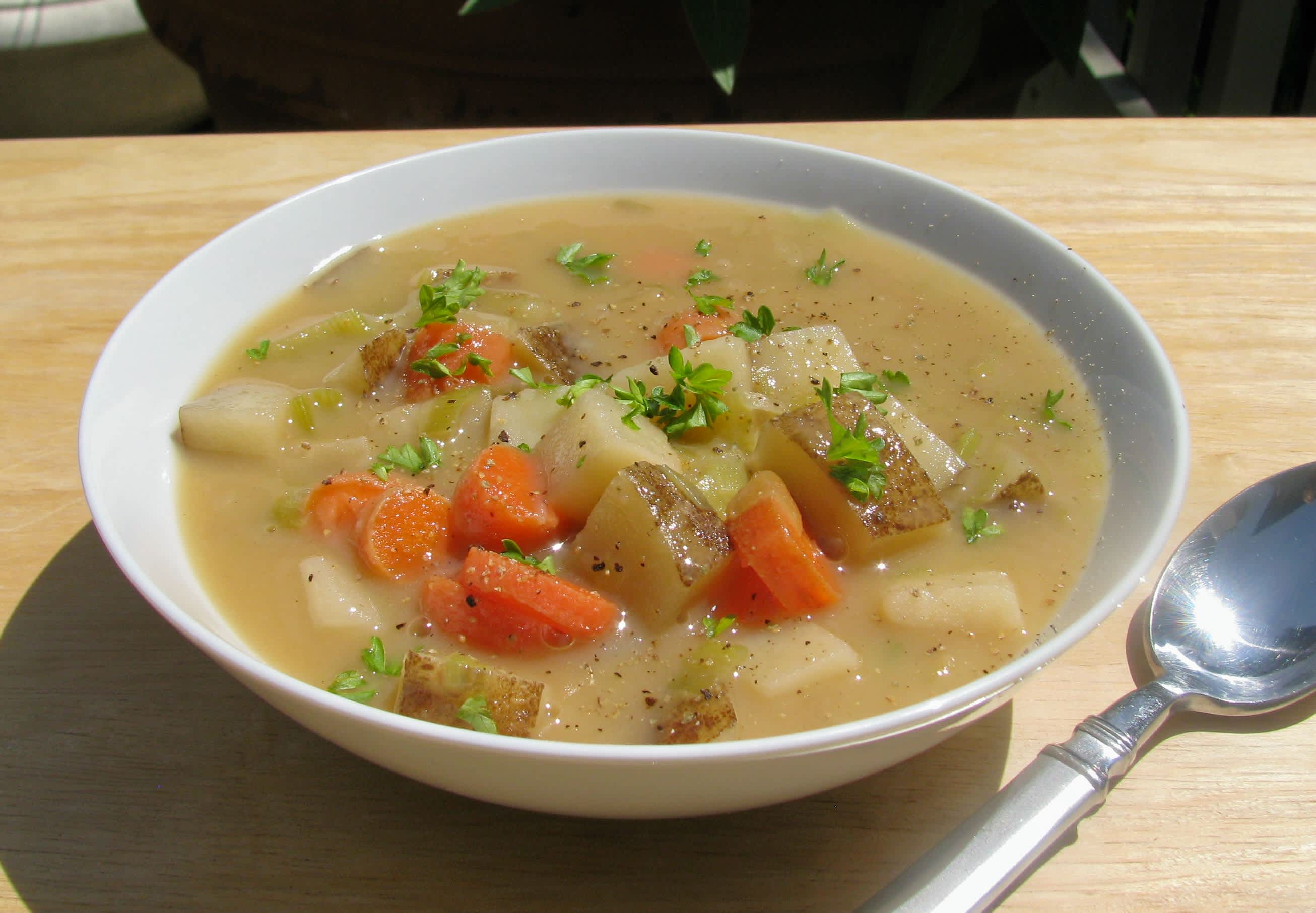 Purresuppe - Leek Soup Recipe - Food.com