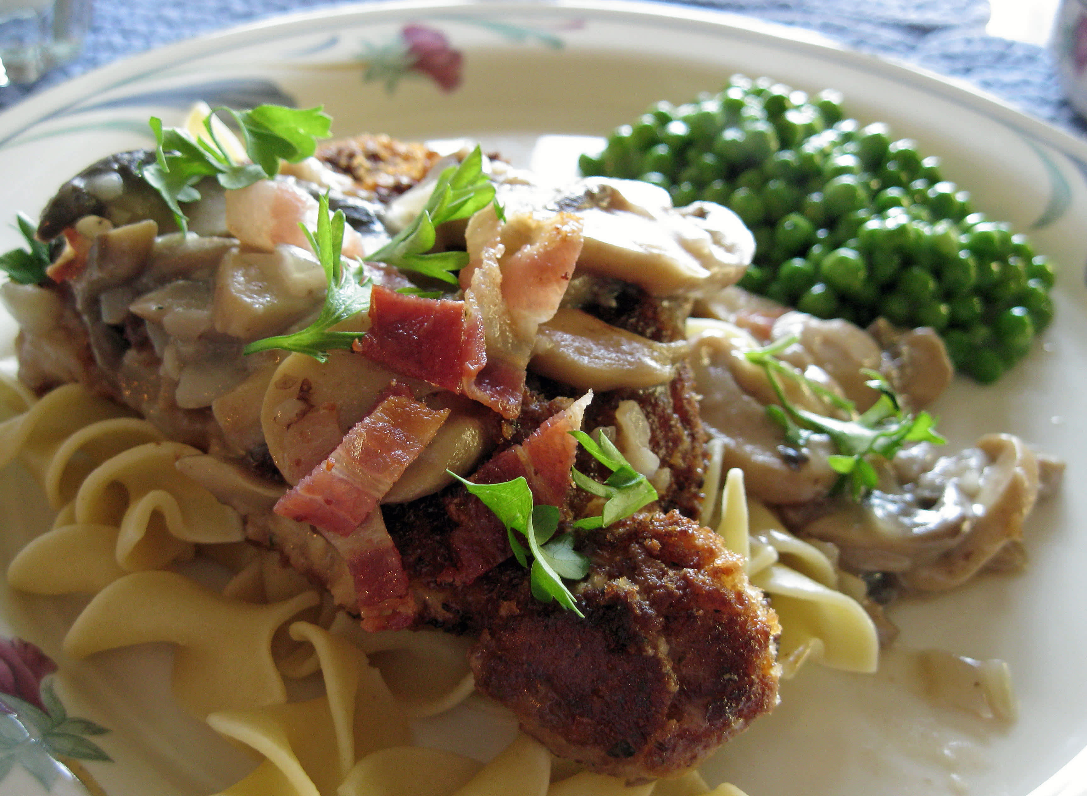 Jagerschnitzel With Bacon Mushroom Gravy Recipe - Food.com