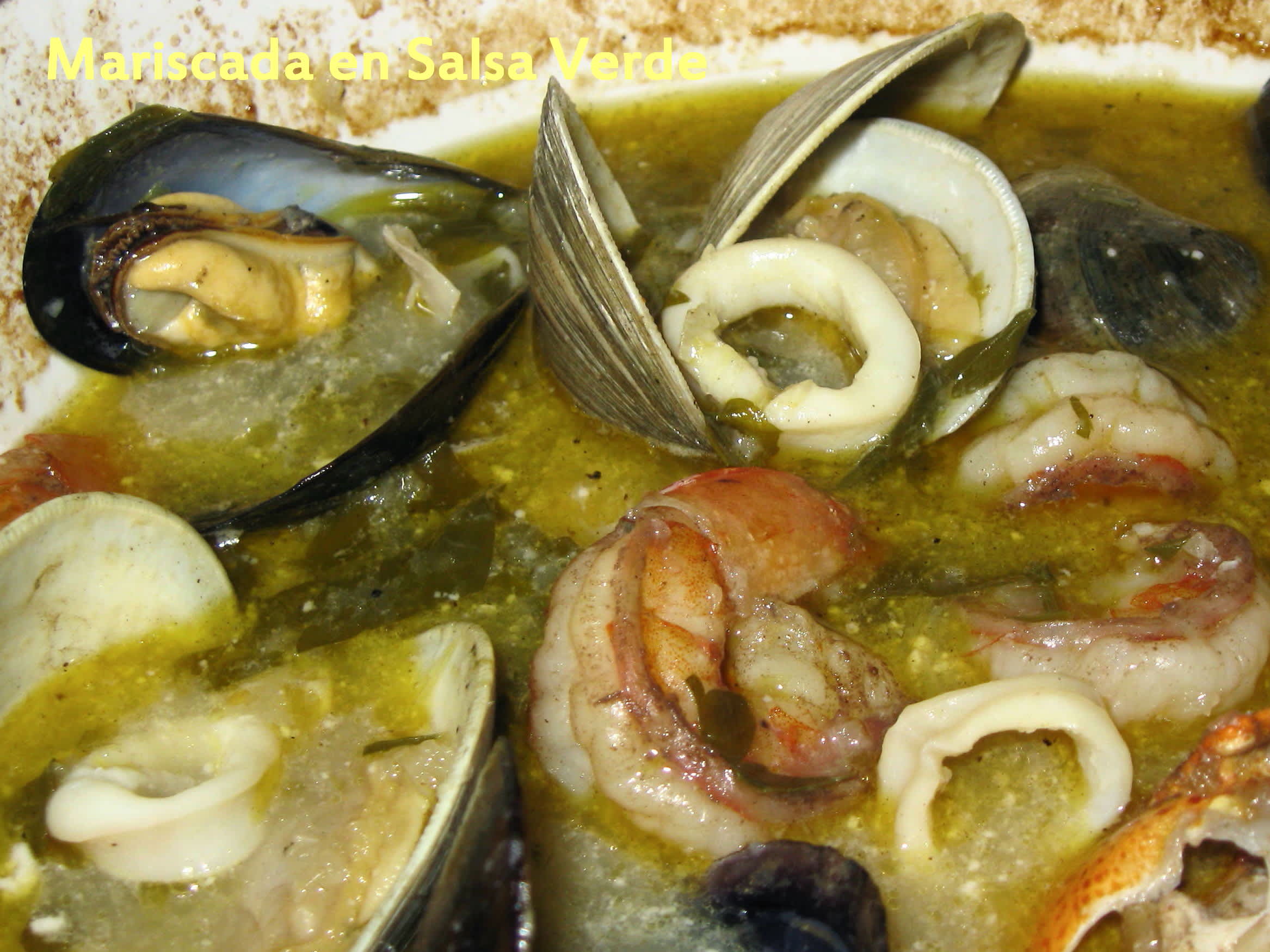 Mariscada En Salsa Verde (Seafood Stew in Green Sauce) Recipe - Food.com