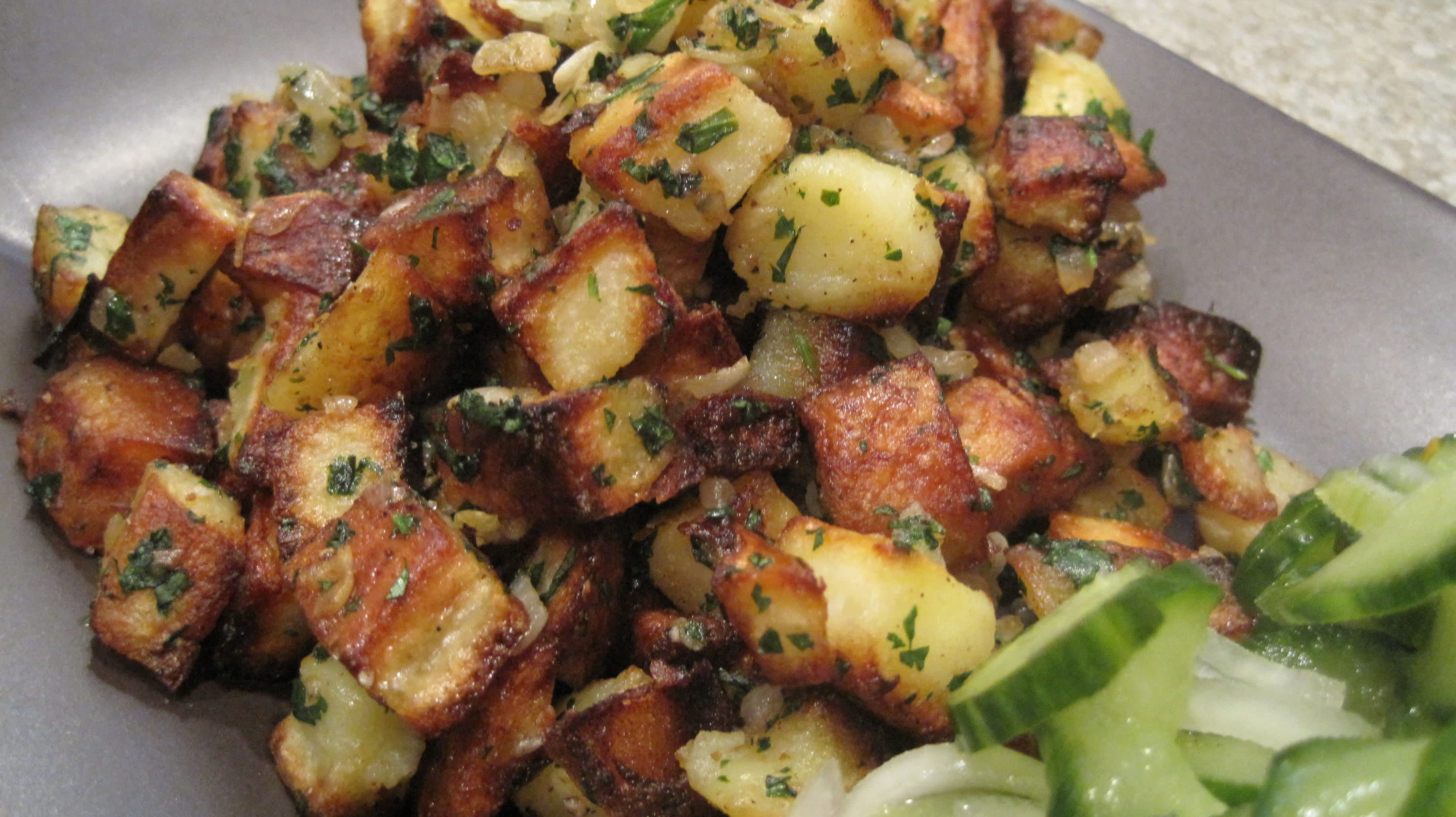 Lebanese Spiced Potatoes (Batata Harra) Recipe - Food.com