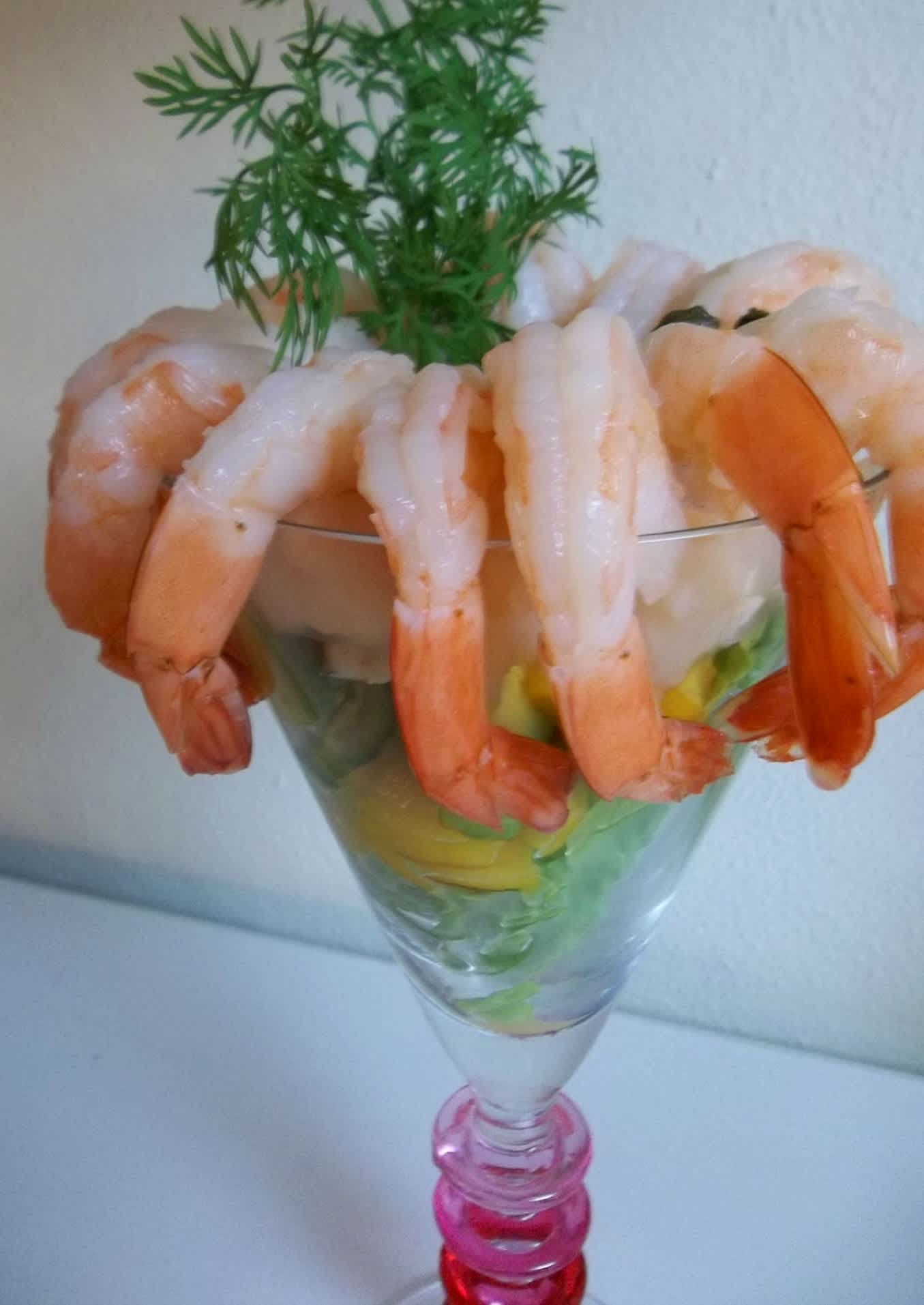 Prawn (Shrimp) Cocktail With Dill Dressing Recipe - Food.com