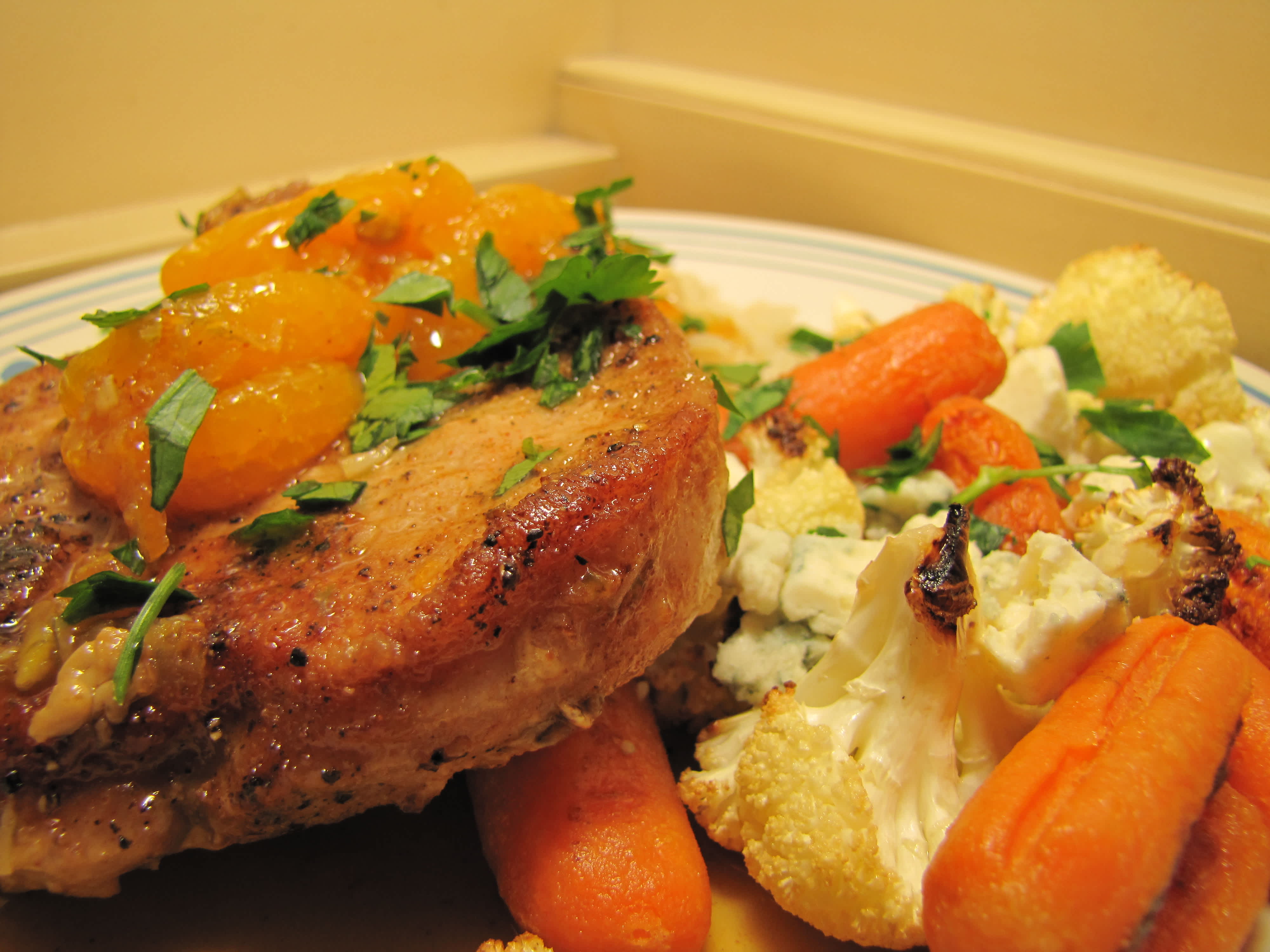 Triple Orange Glazed Pork Chops Recipe - Food.com